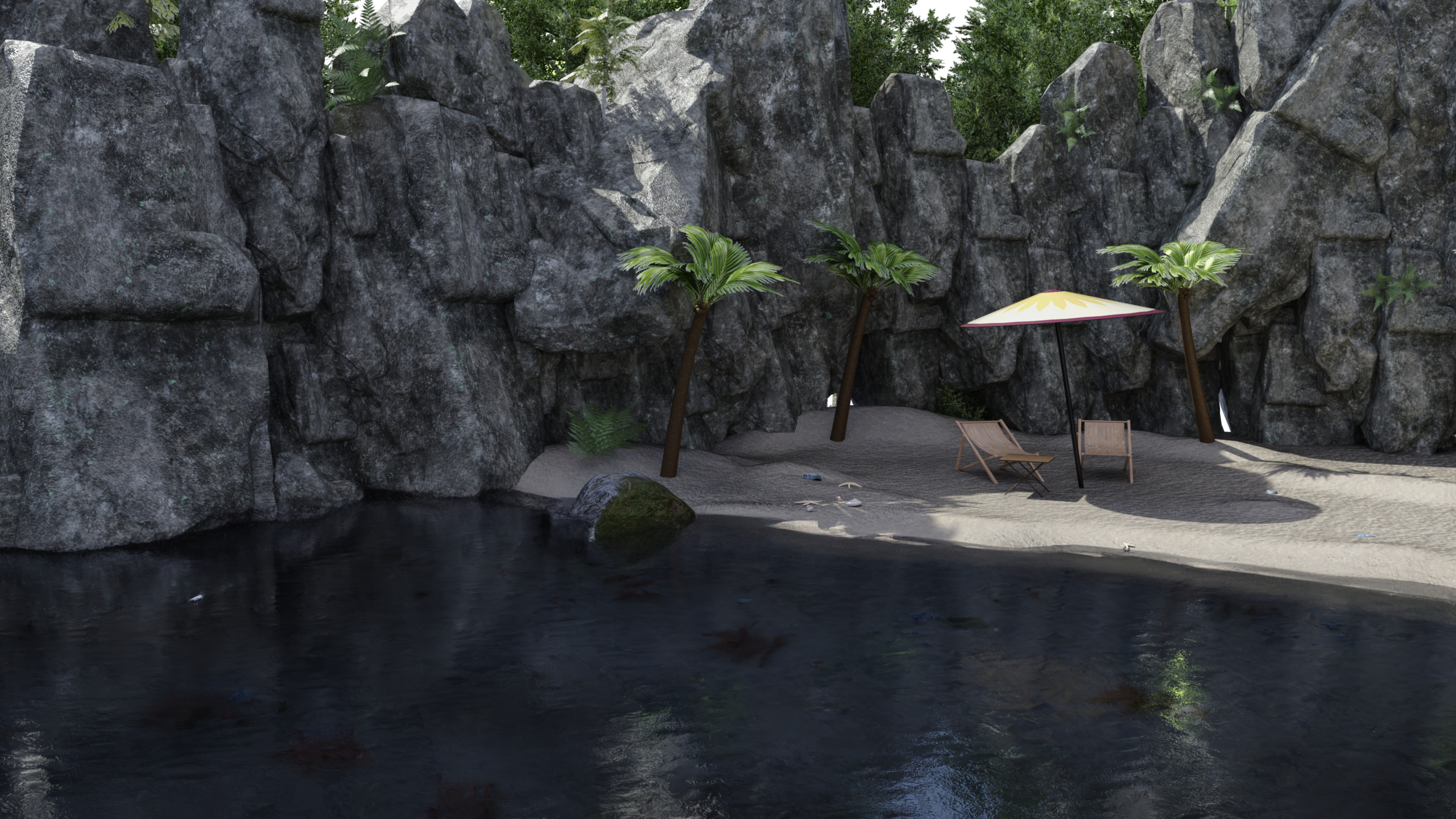 Hidden Fantasy Shore | Daz 3D