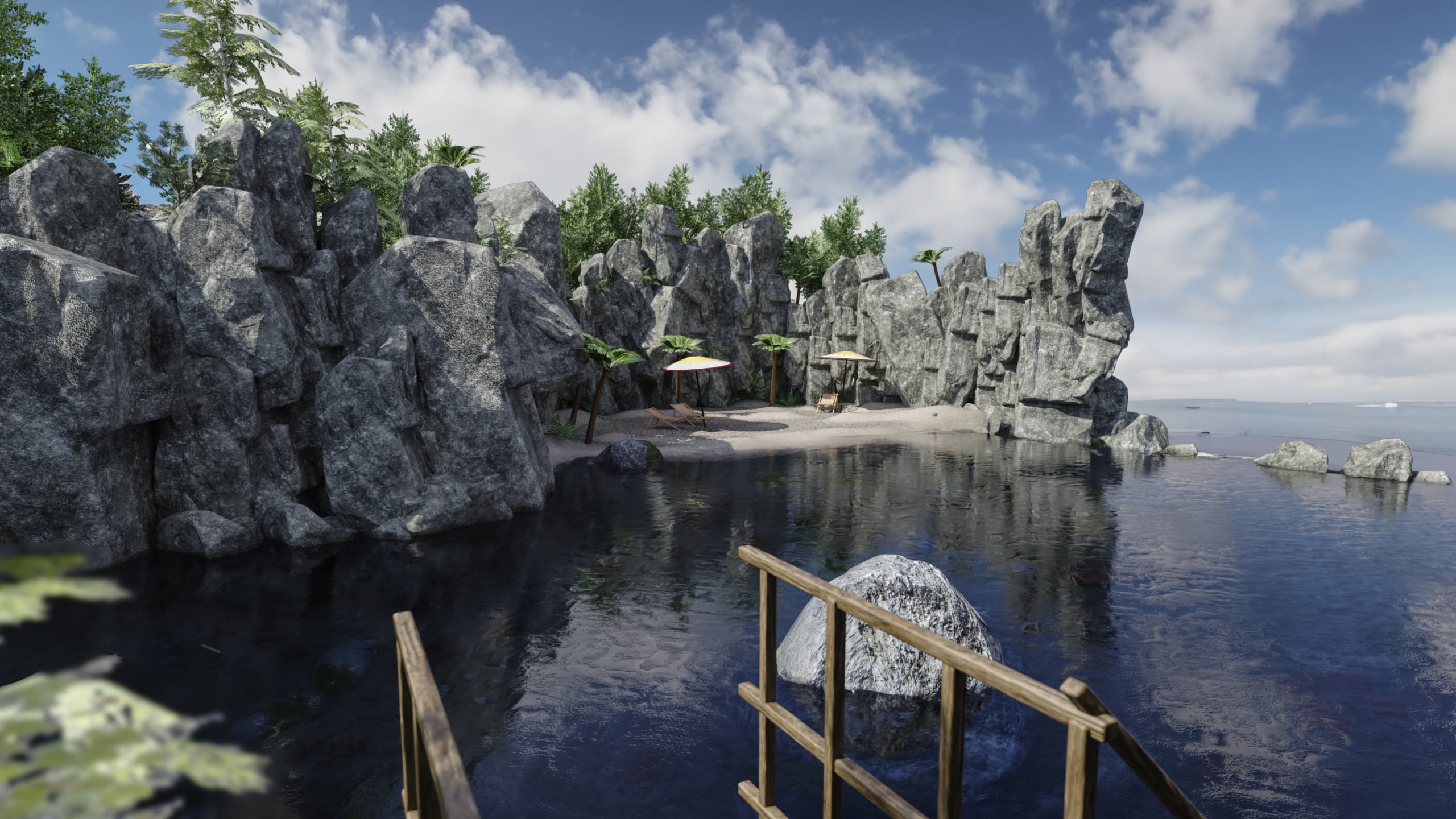 Hidden Fantasy Shore | Daz 3D