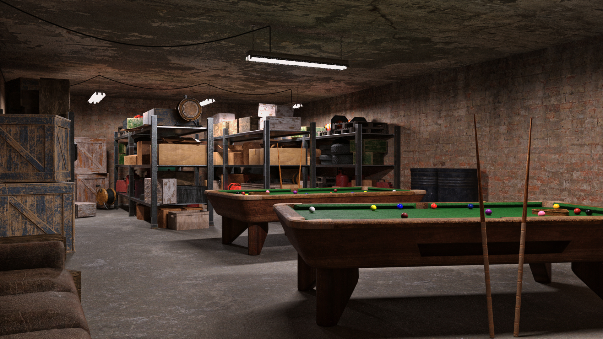 KuJ Vehicle Repair Plant | Daz 3D