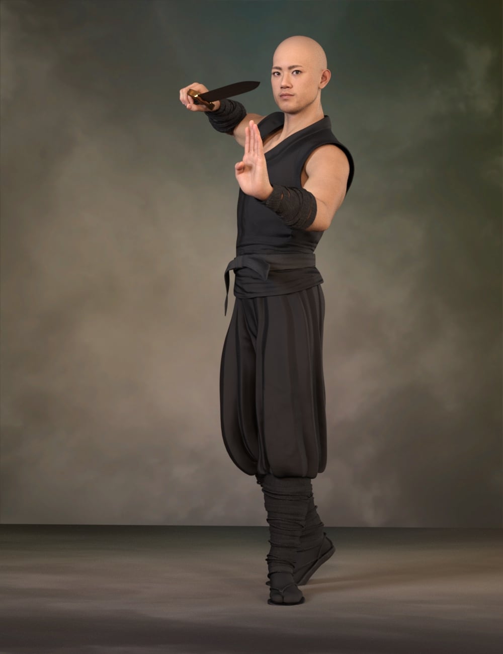 Sword Mastery Poses for Genesis 9 | Daz 3D