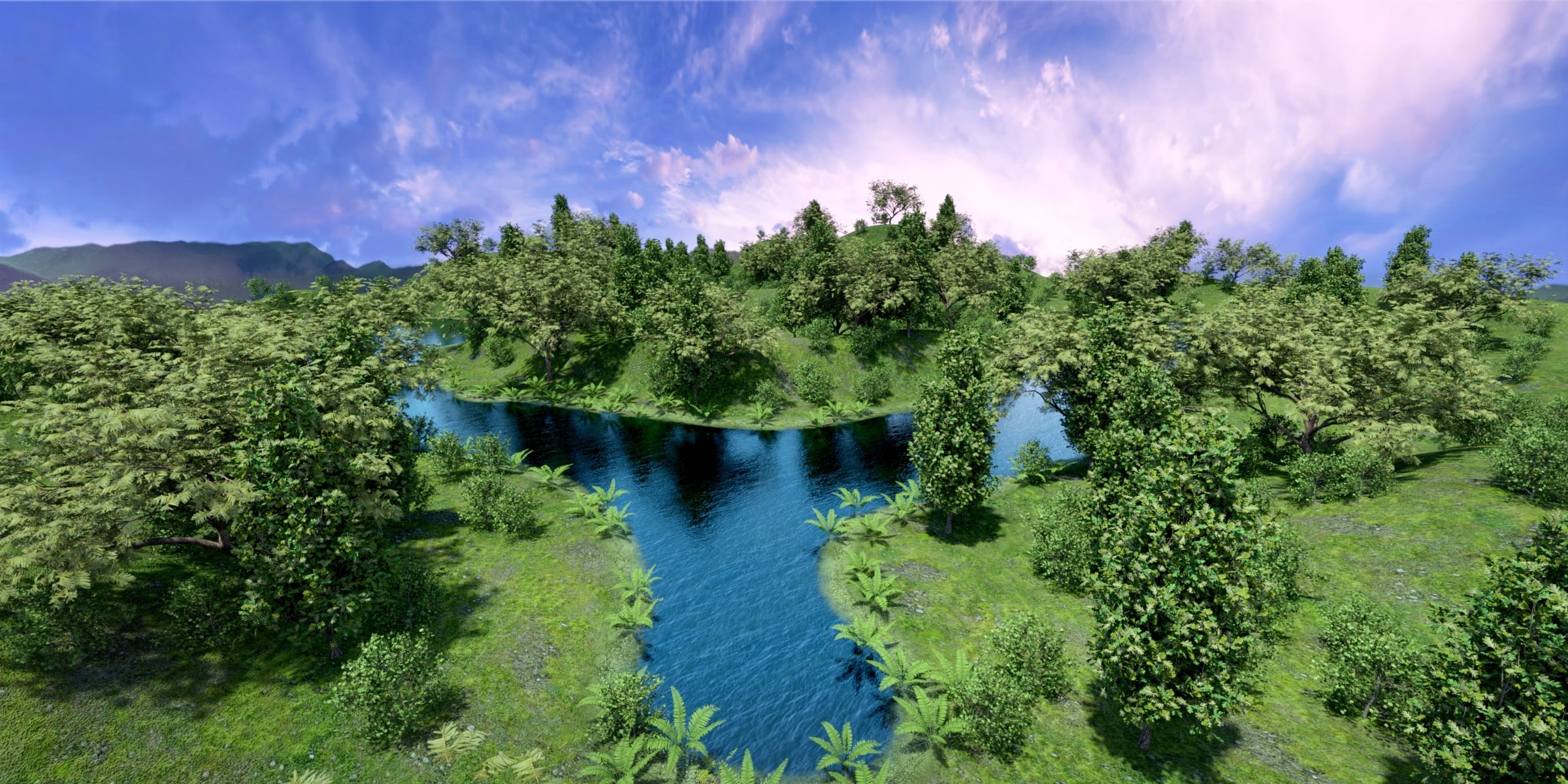 SkyRay Worlds - Complete World Builder | Daz 3D