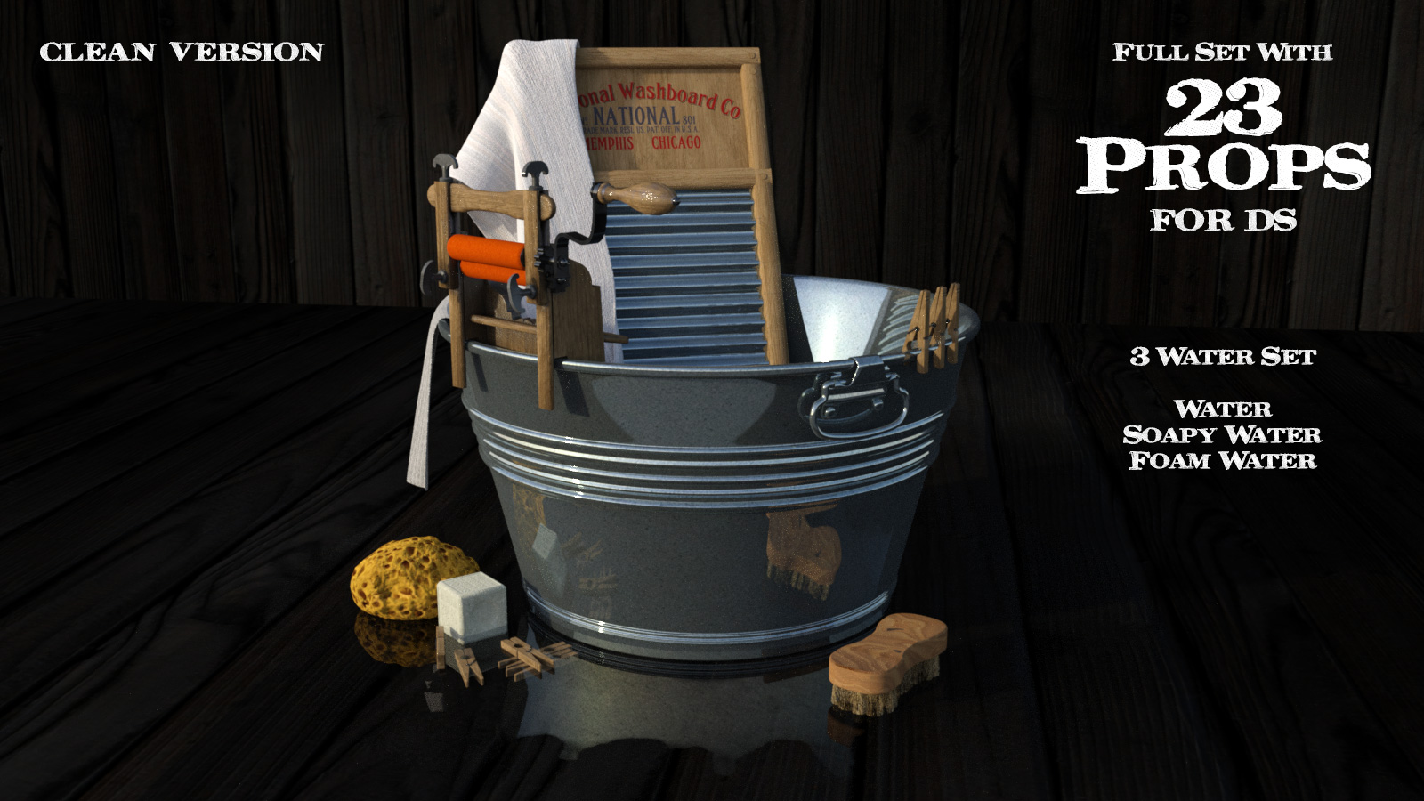 WashTub | Daz 3D