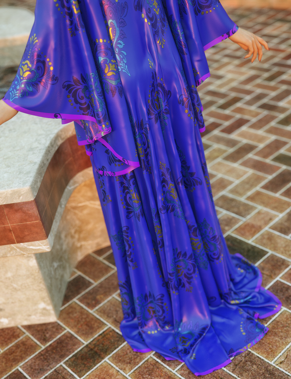 MMX Silky Metallic Patterns for Iray | Daz 3D