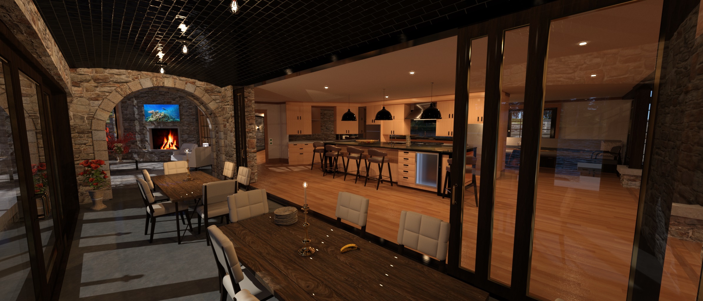 PW Lake Mansion | Daz 3D