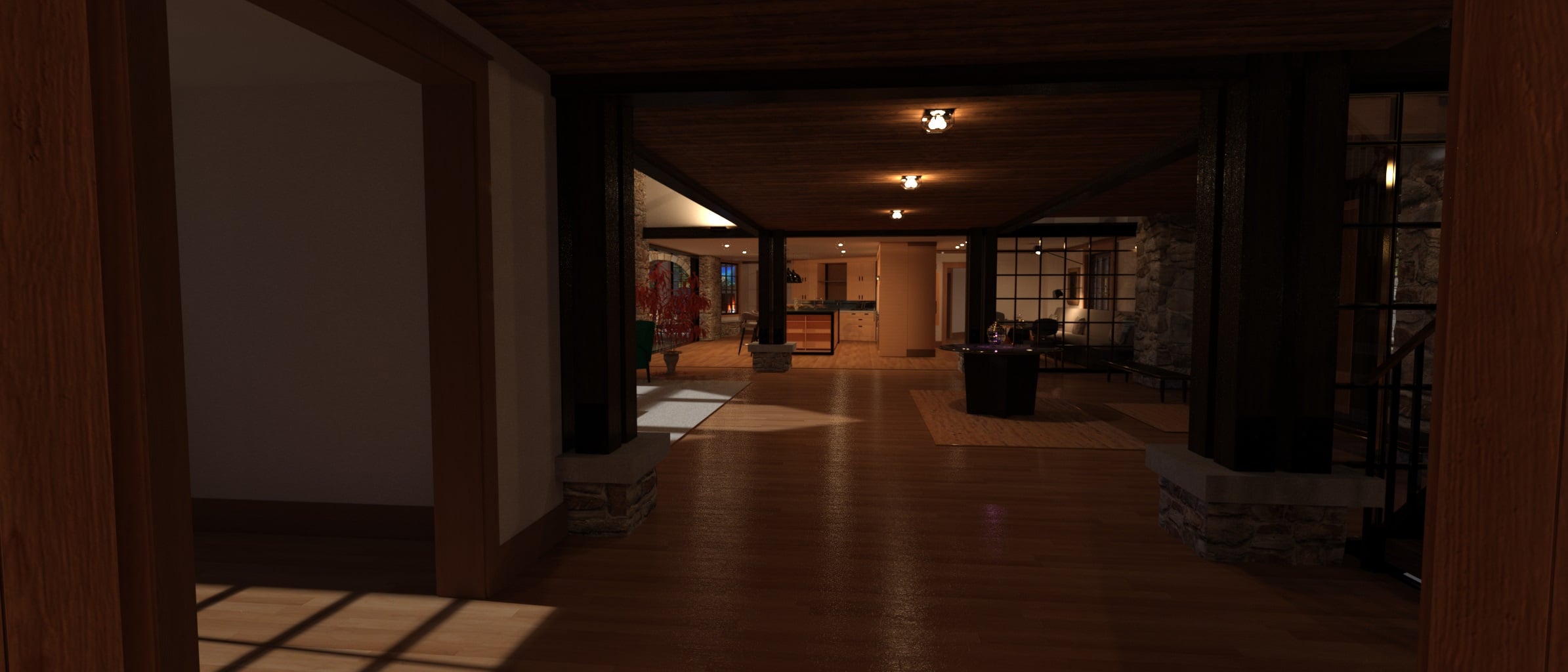 PW Lake Mansion | Daz 3D