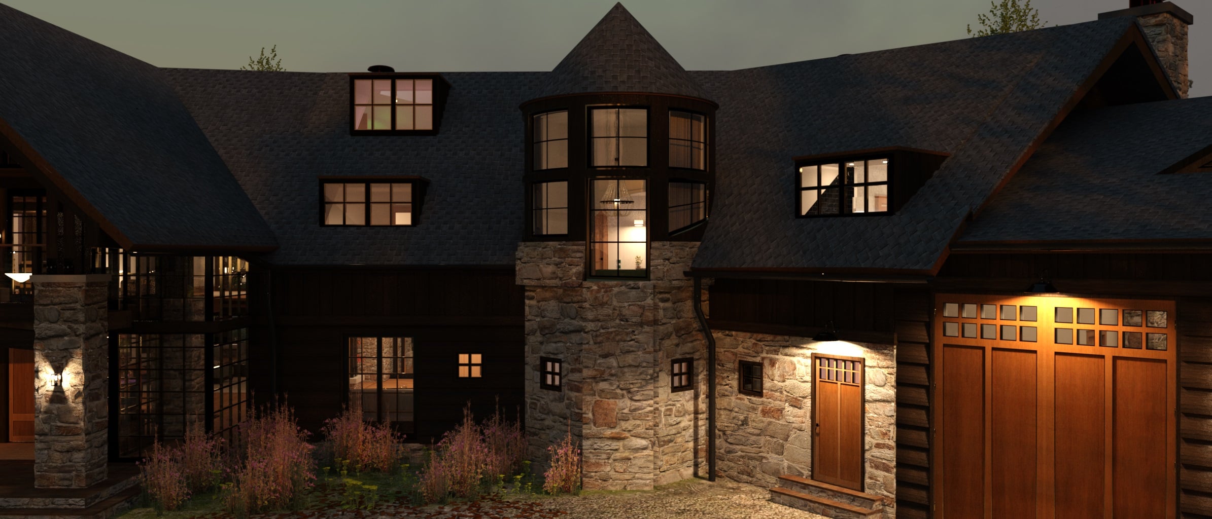 PW Lake Mansion | Daz 3D