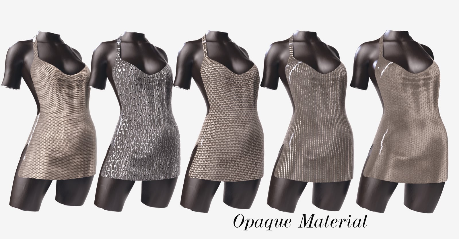 dForce Diamante Mesh Mini Dress Outfit for Genesis 9 and 8.1 Female ...