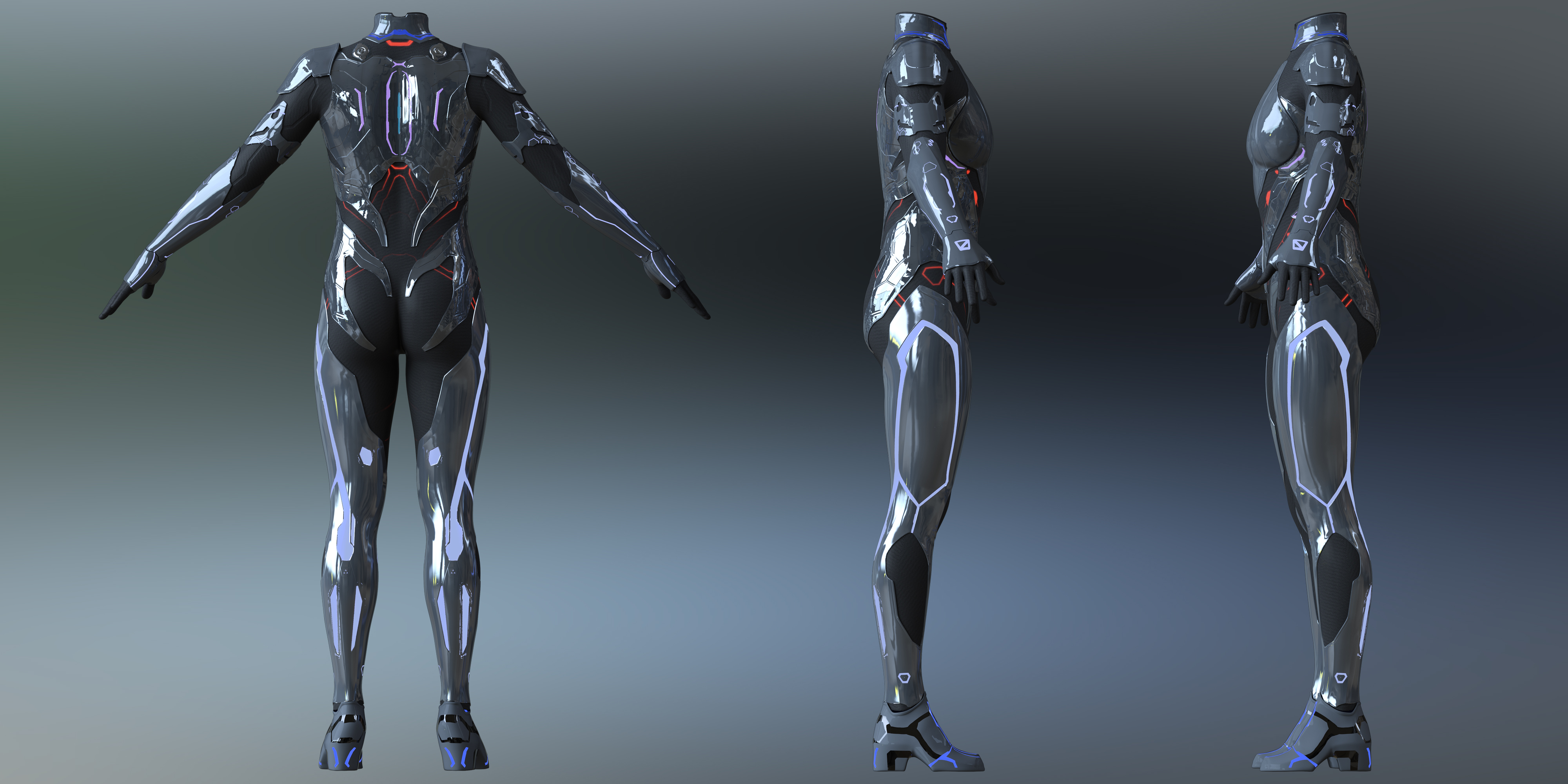Vo Xiao Hua HD Character, Hair, and Armour for Genesis 9 Bundle | Daz 3D