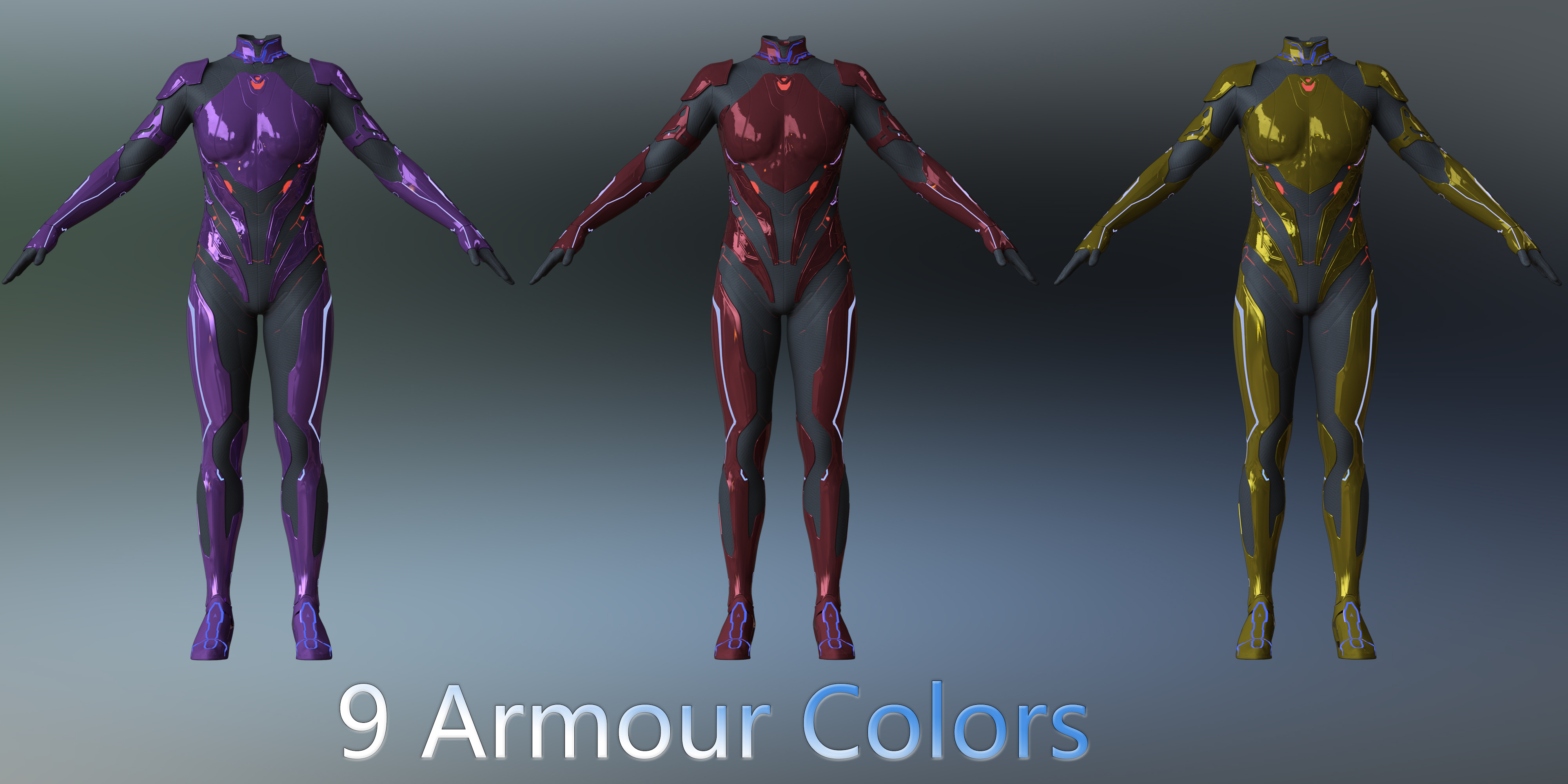 Vo Xiao Hua HD Character, Hair, and Armour for Genesis 9 Bundle | Daz 3D