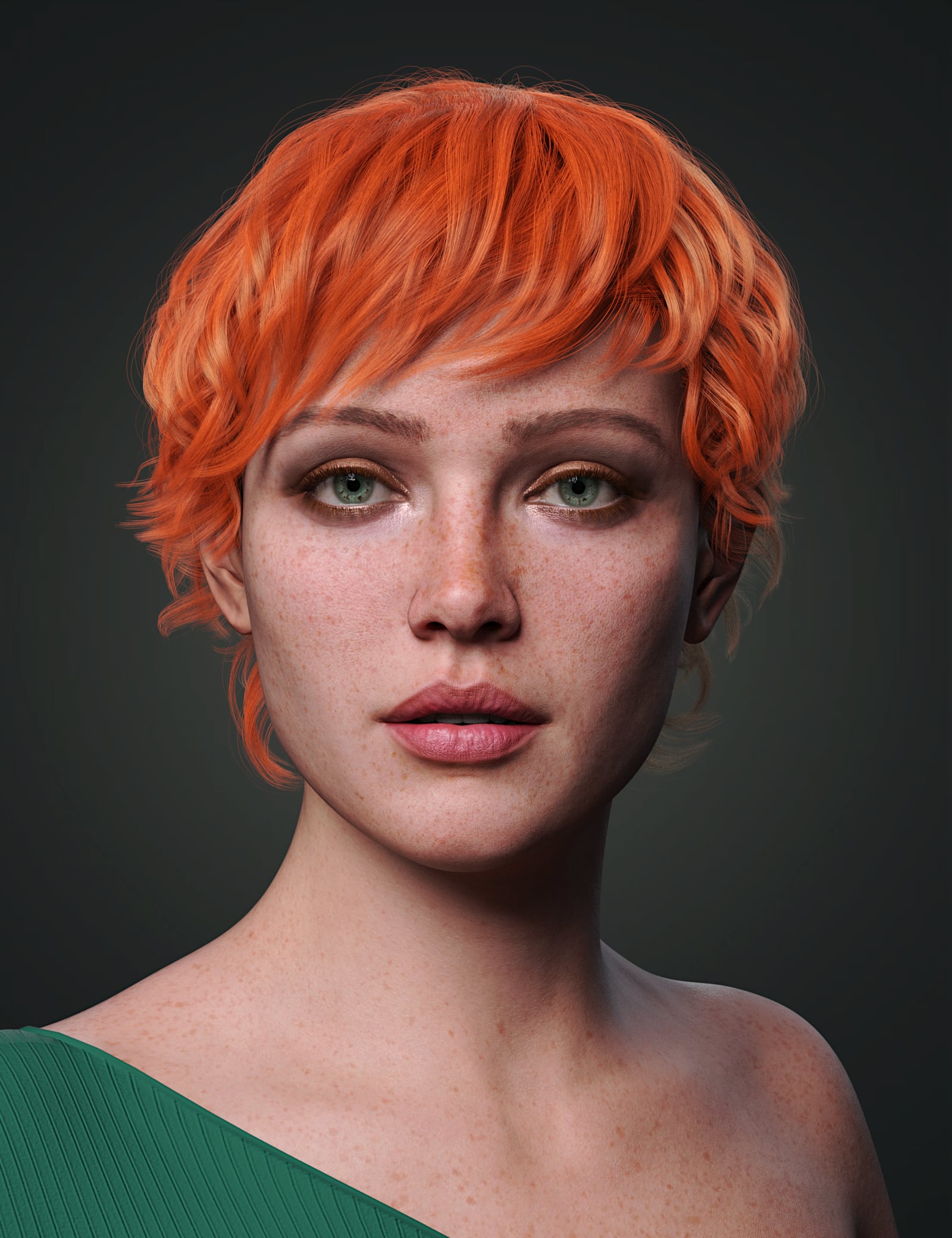 Dannie Hair for Genesis 9 | Daz 3D