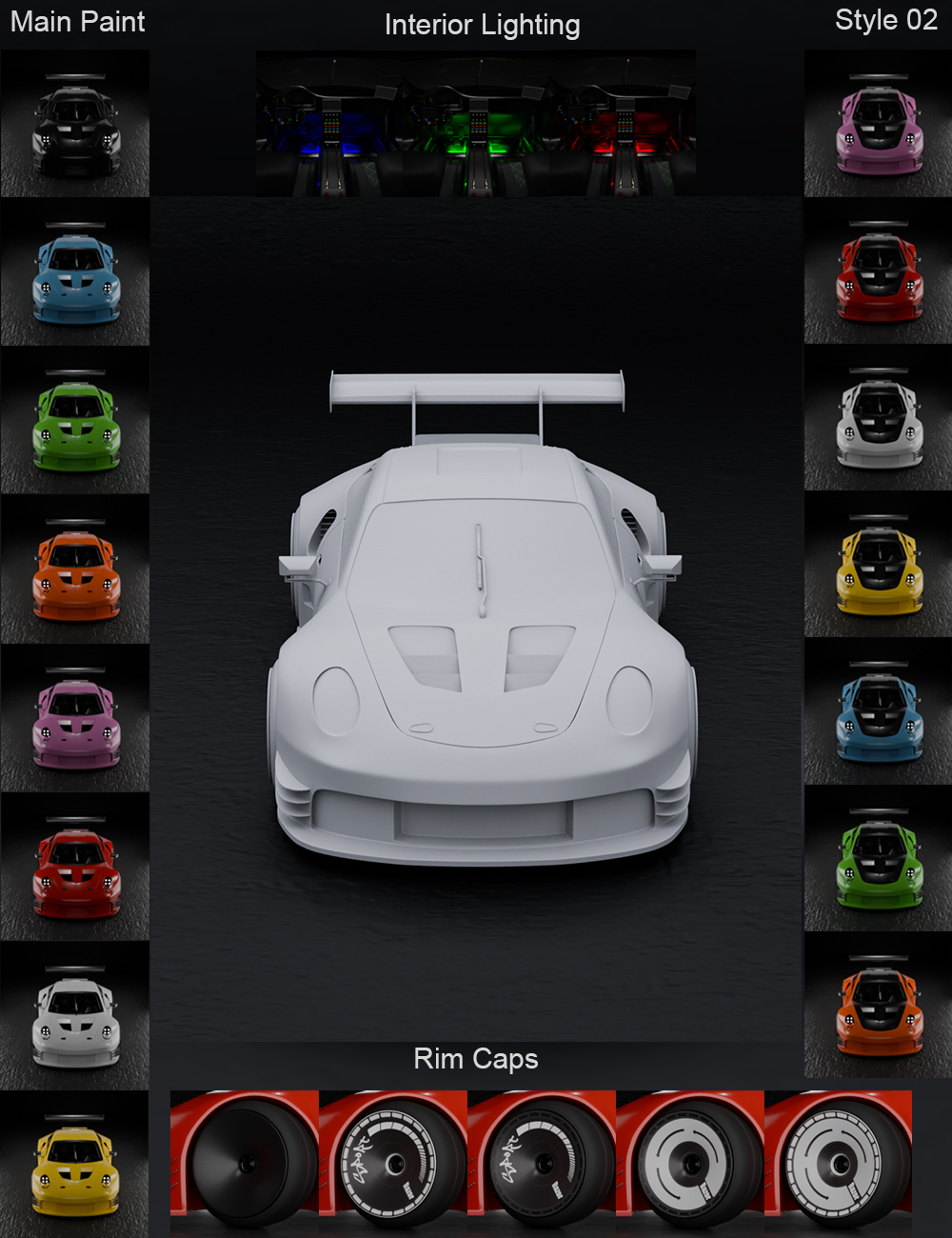 Razor RS Custom | Daz 3D