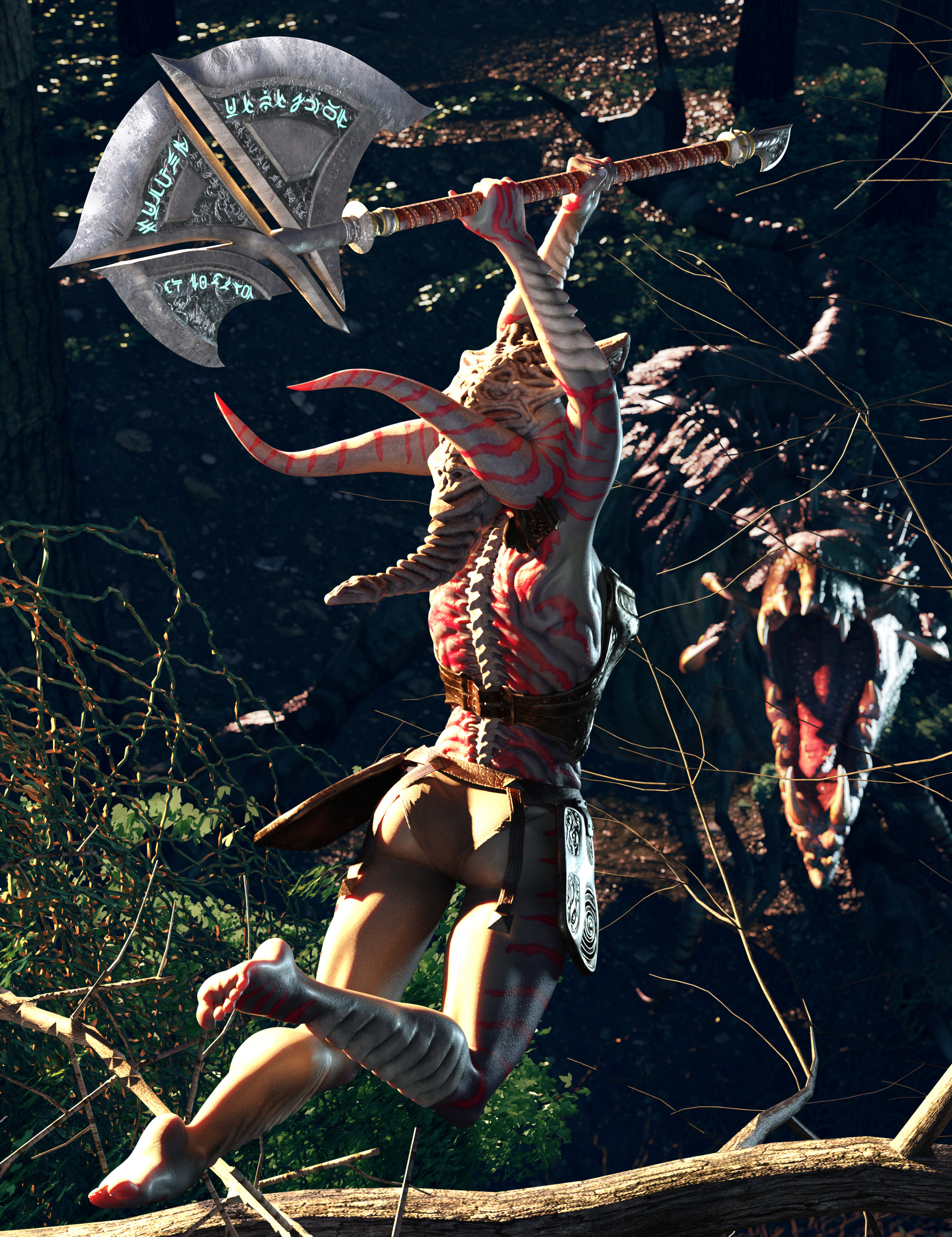 Alien Melee Weapons | Daz 3D