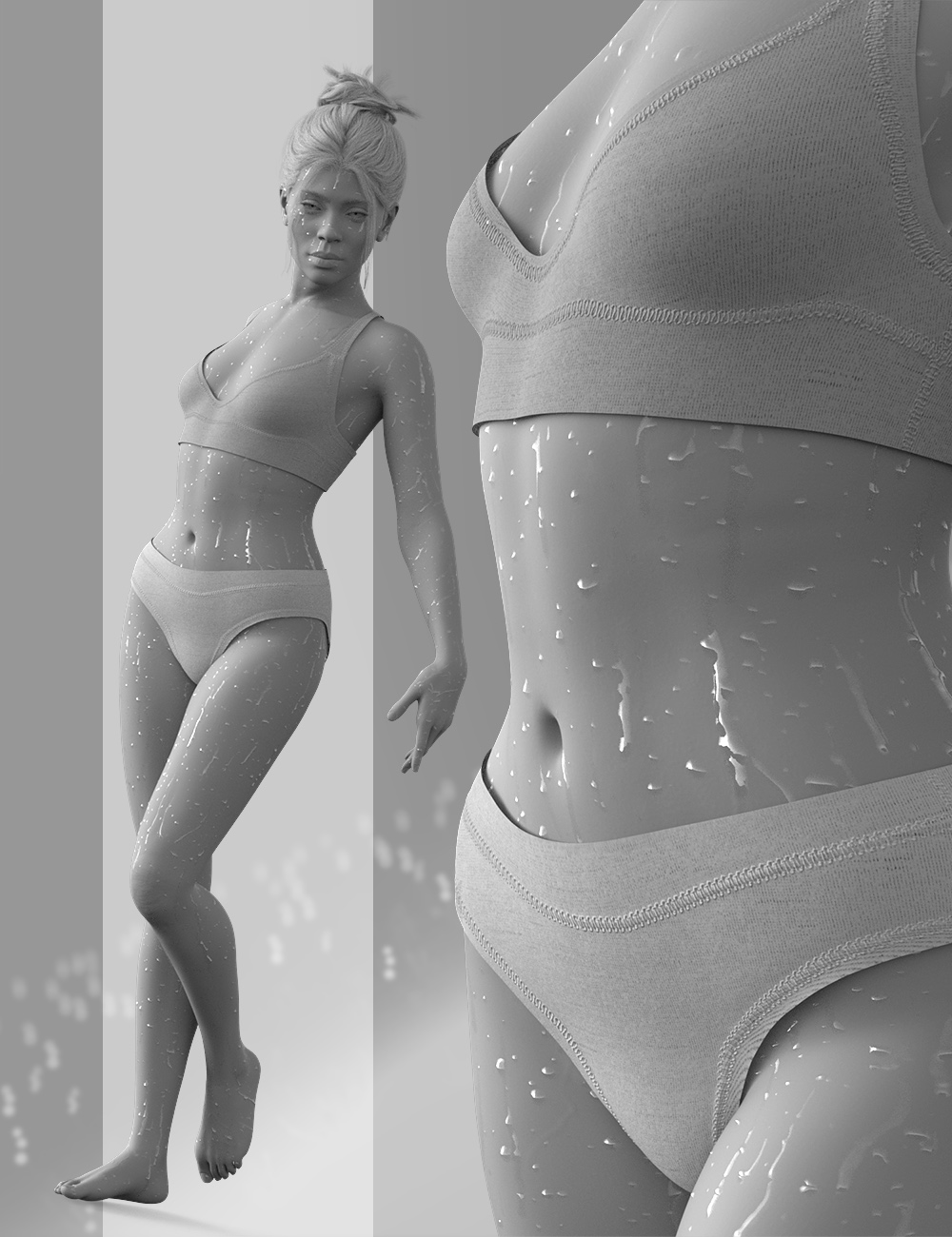 Drip Drop Geoshells for Genesis 9 Merchant Resource | Daz 3D