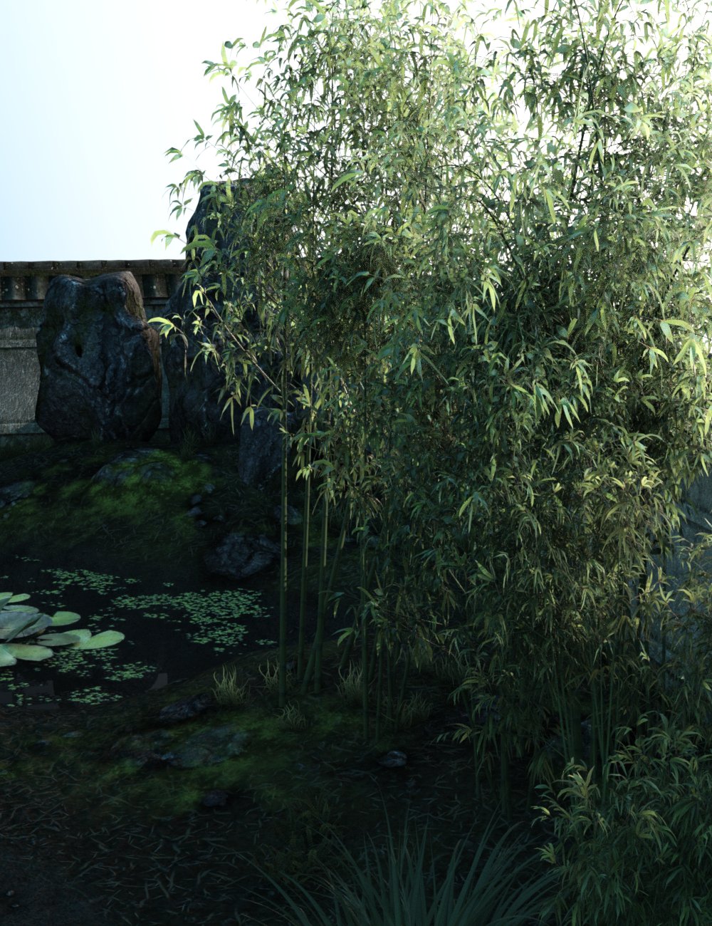 V176 Bamboo Pack | Daz 3D