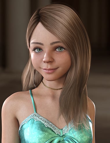 Chiara Hair for Genesis 9 | Daz 3D