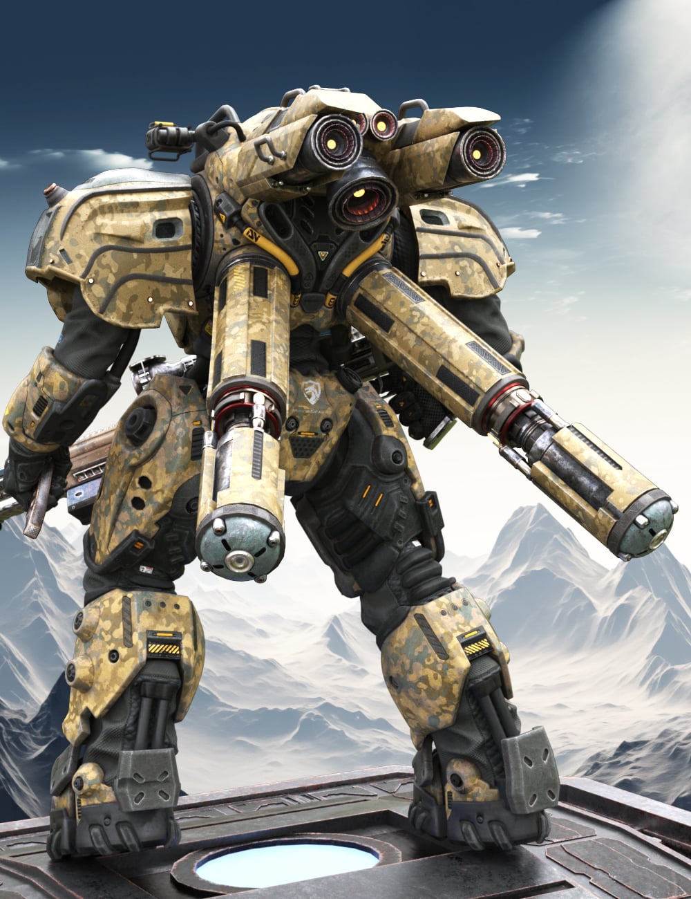 Dragonhide PCS for Genesis 9 Delta Loadout | Daz 3D