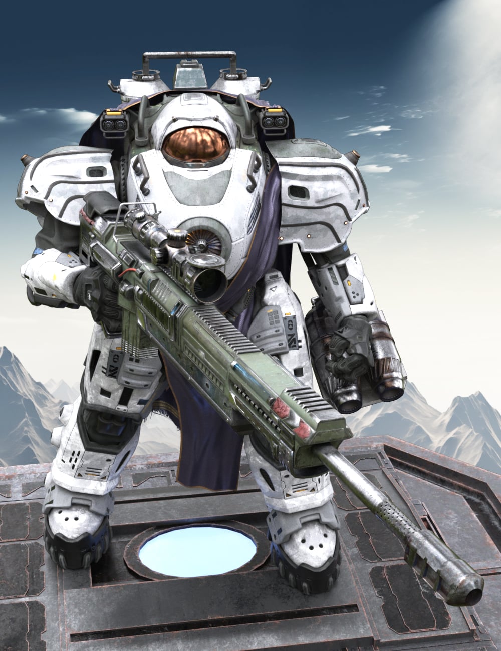 Dragonhide PCS for Genesis 9 Delta Loadout | Daz 3D