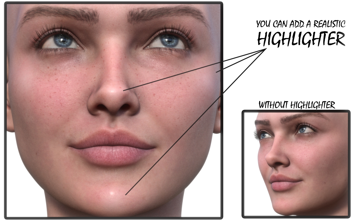 Beauty Blend - Digital Makeup | Daz 3D