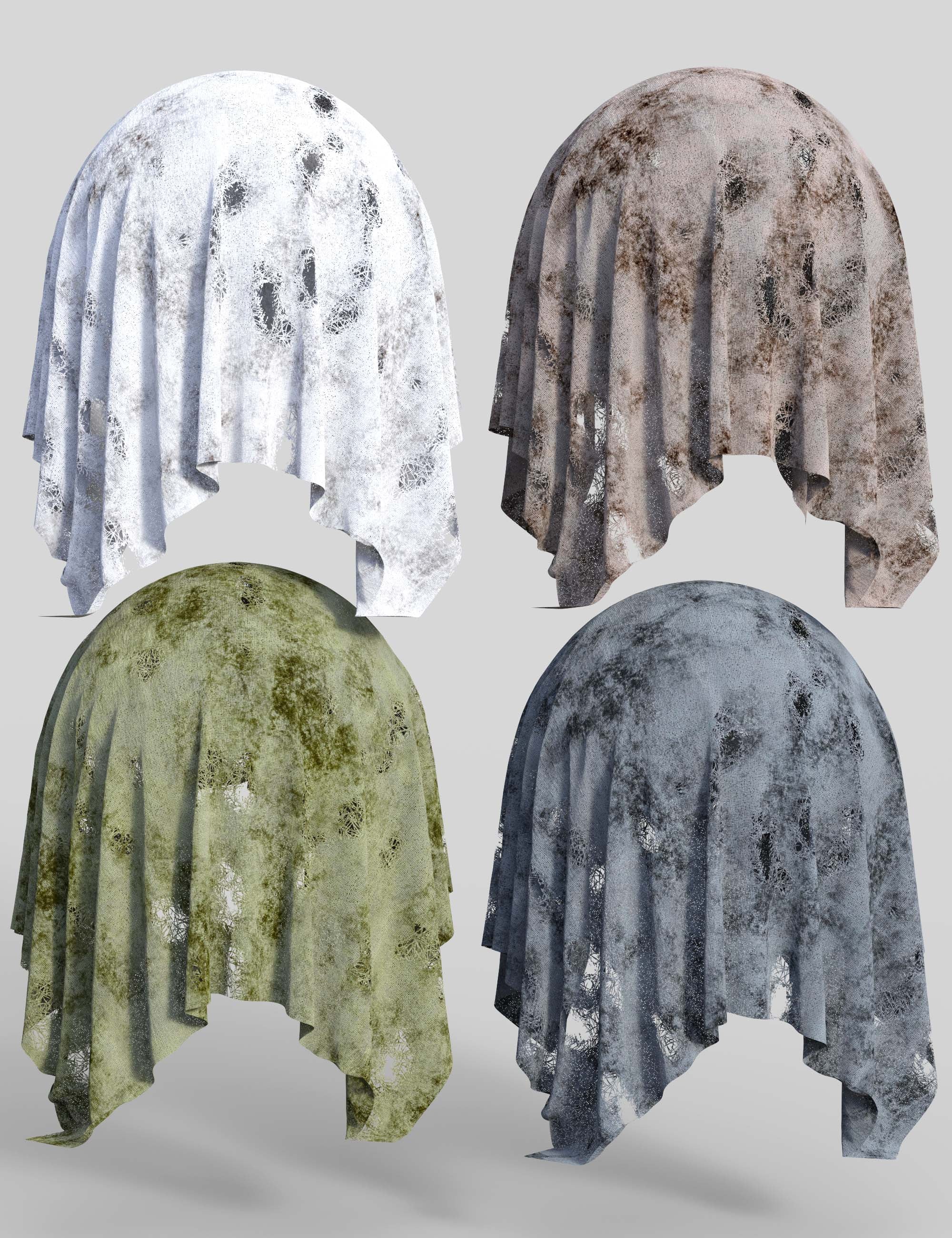 Torn Fabric Iray Shaders - MR | Daz 3D