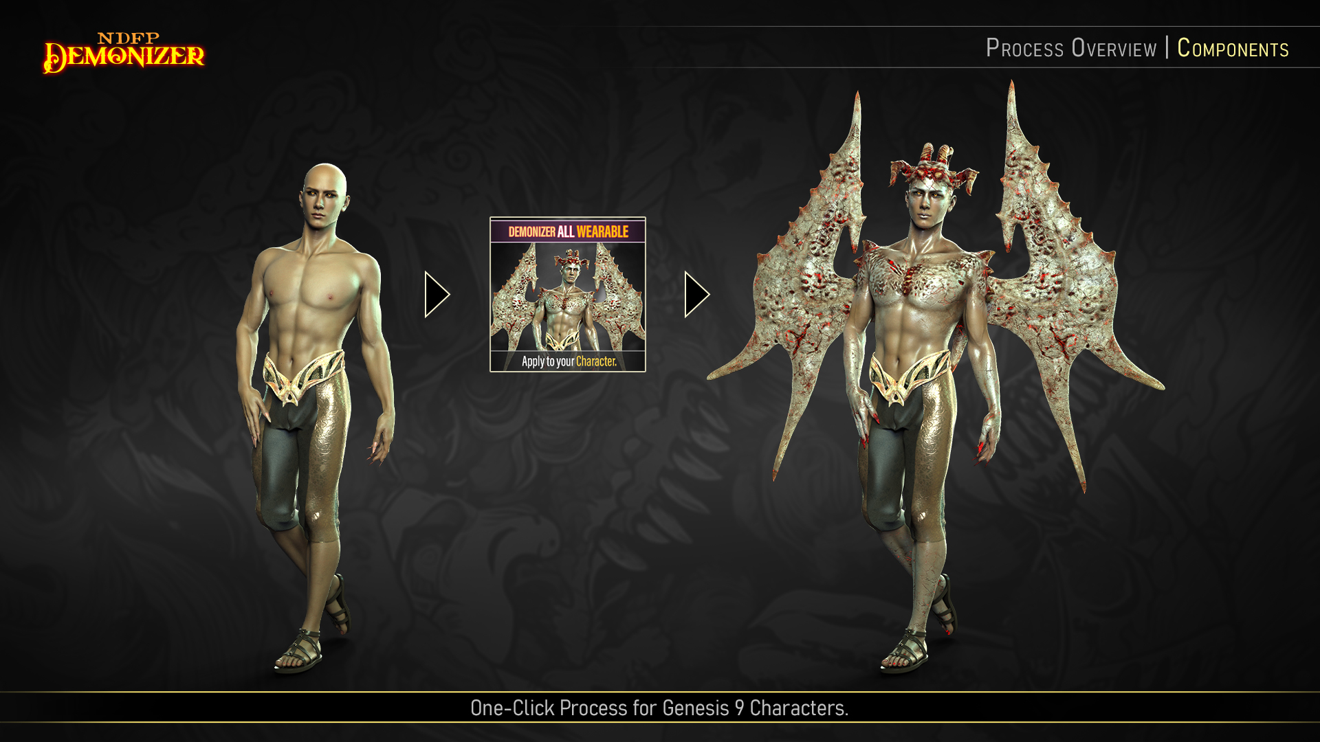 NDFP Demonizer for Genesis 9 | Daz 3D