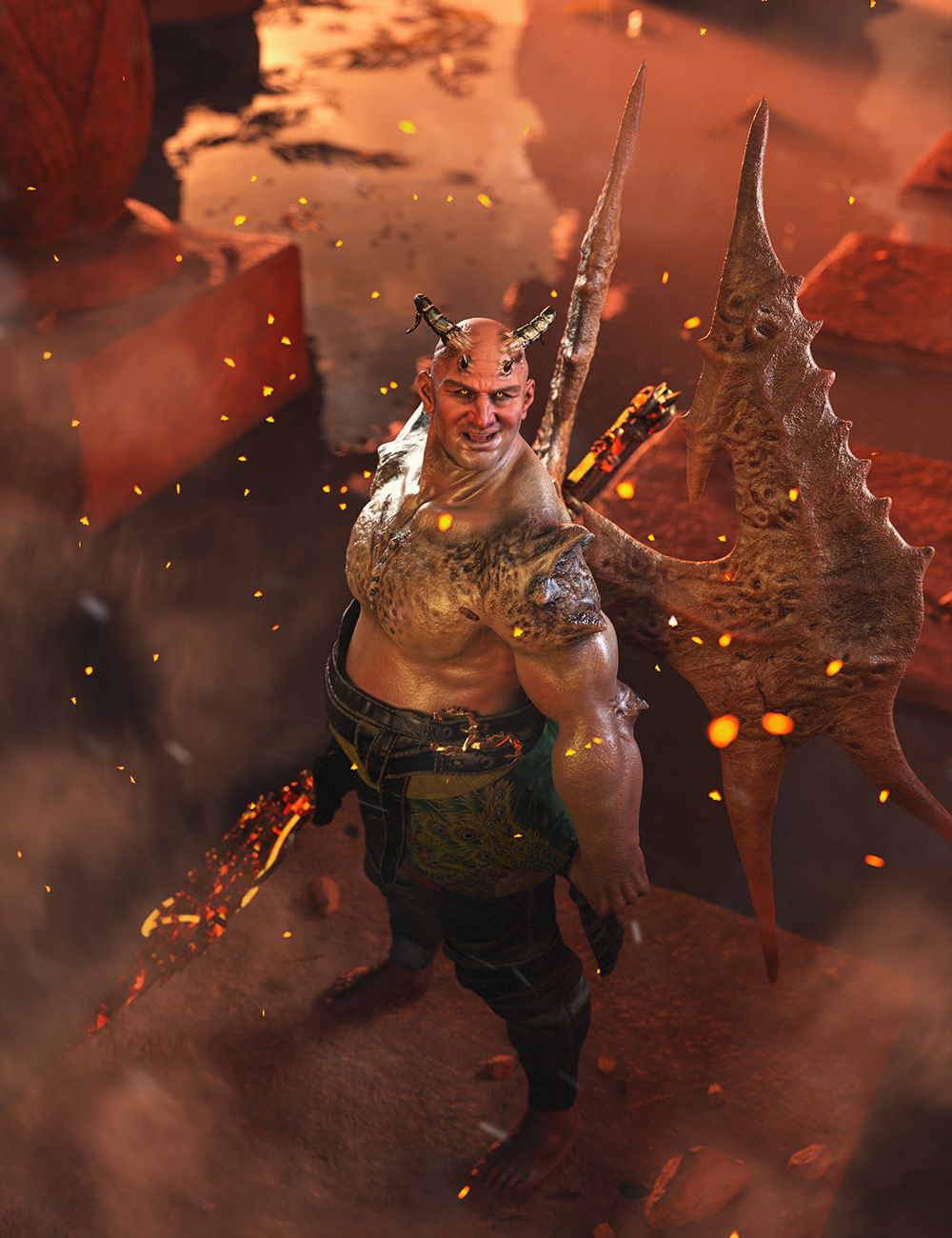 NDFP Demonizer for Genesis 9 | Daz 3D