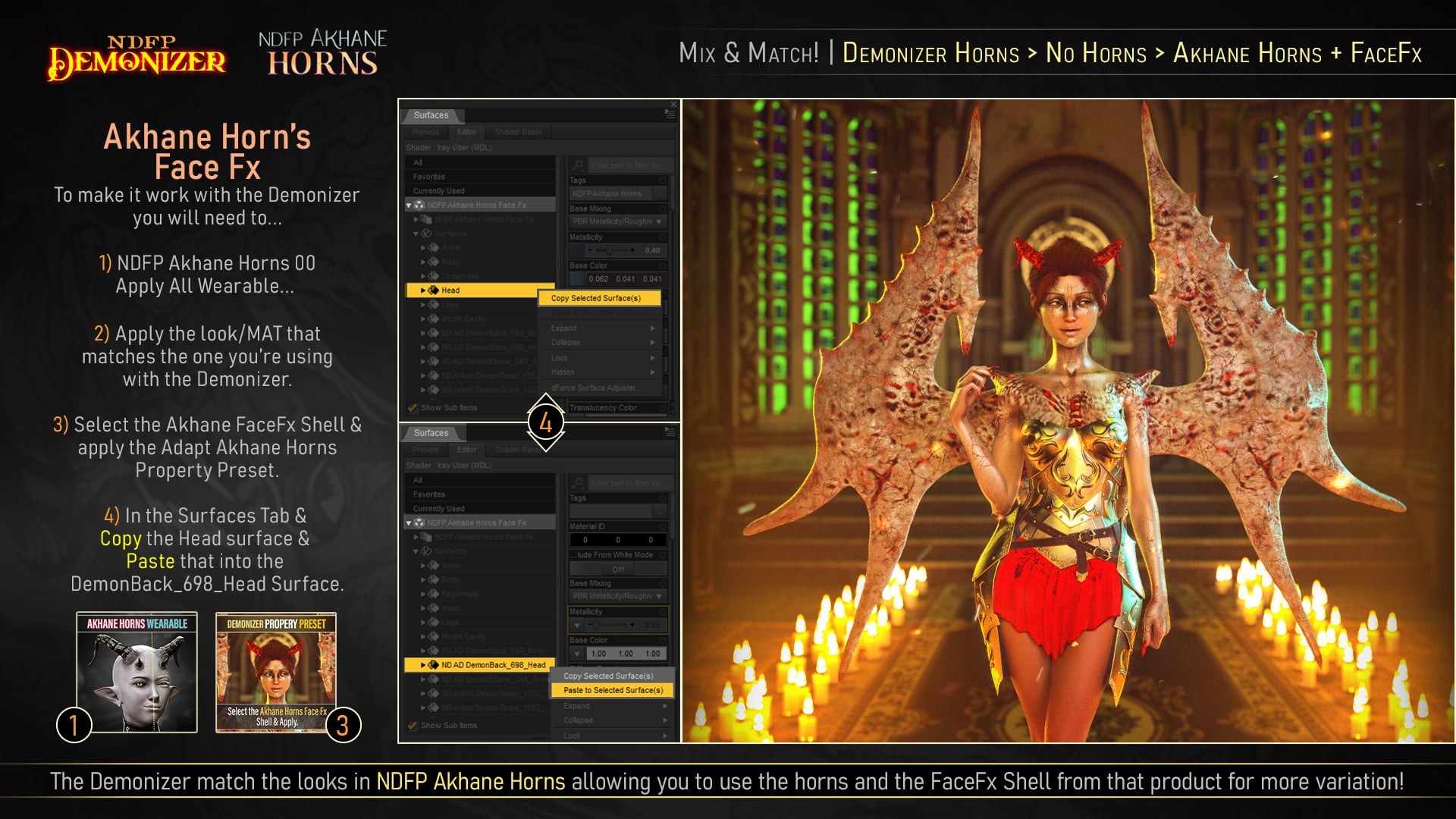 NDFP Demonizer for Genesis 9 | Daz 3D