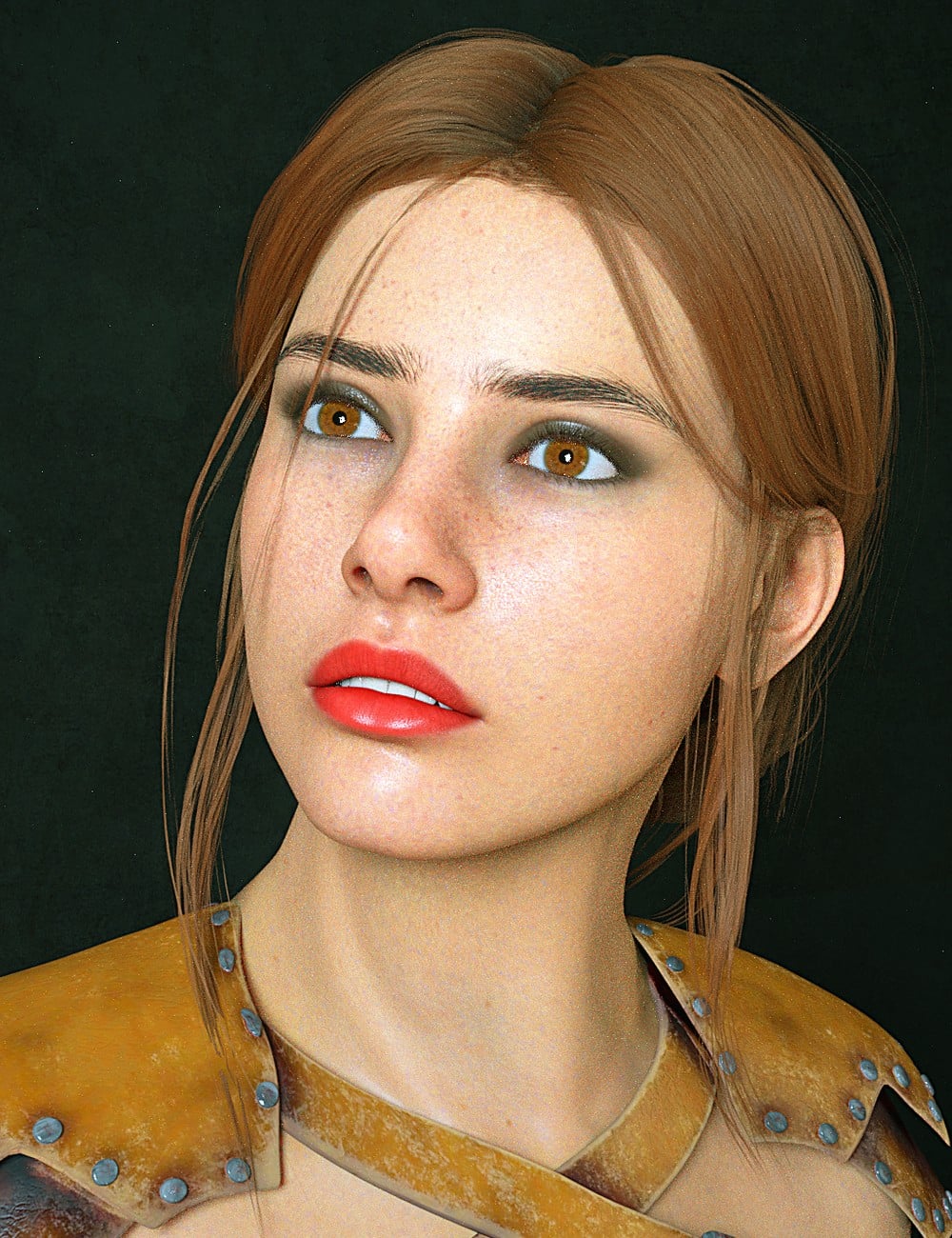 CS dForce Natural Bun for Genesis 9 Female | Daz 3D