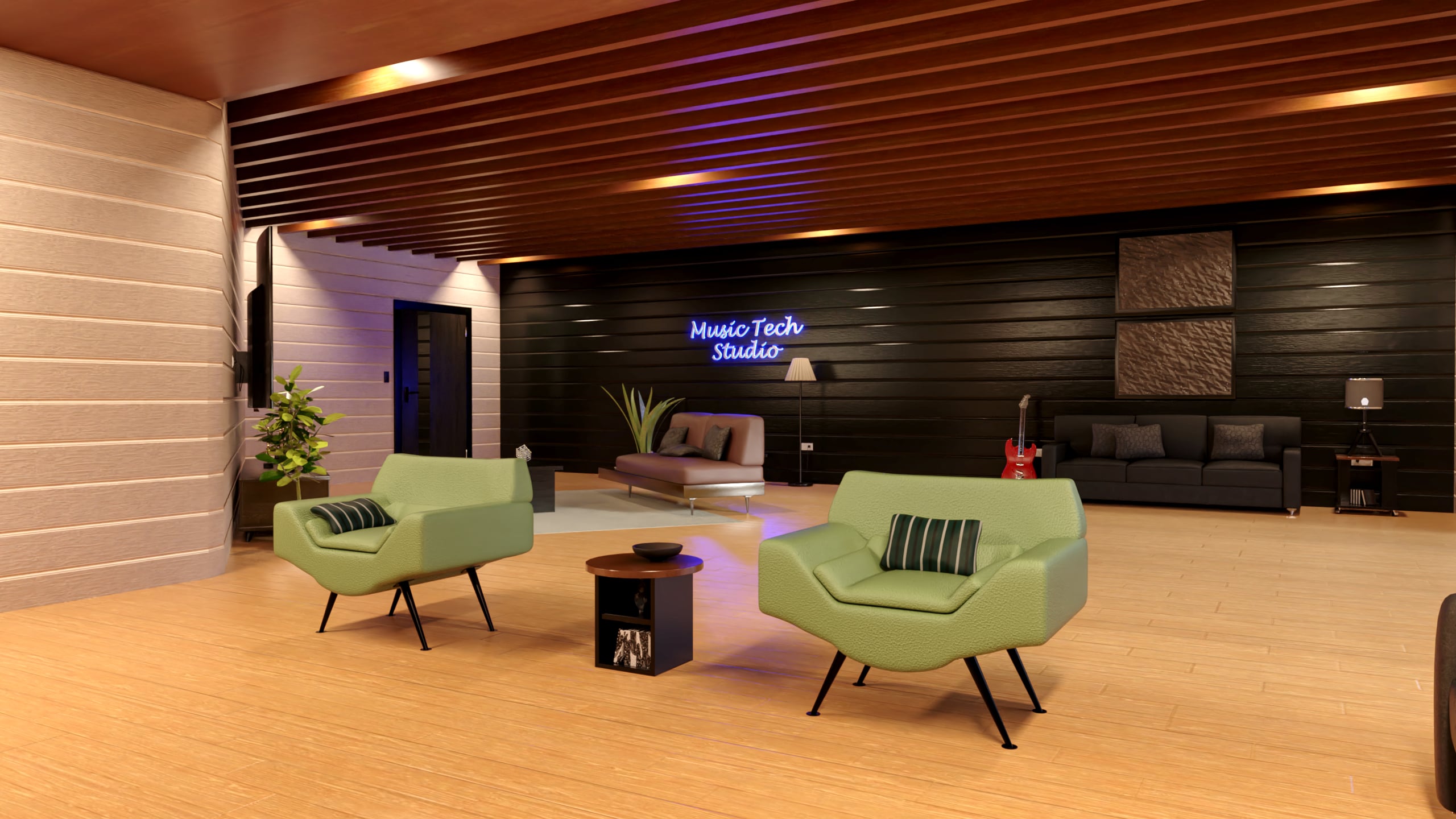 Music Tech Studio Props | Daz 3D