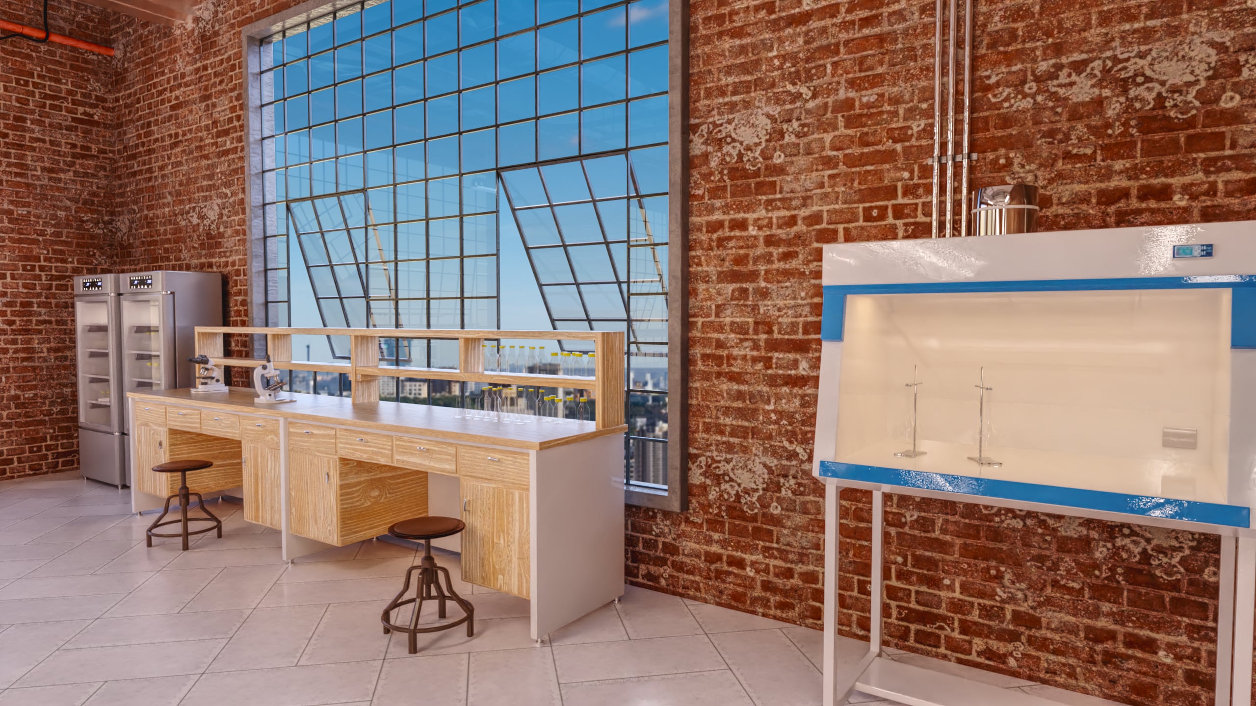 Biotech Research Lab | Daz 3D