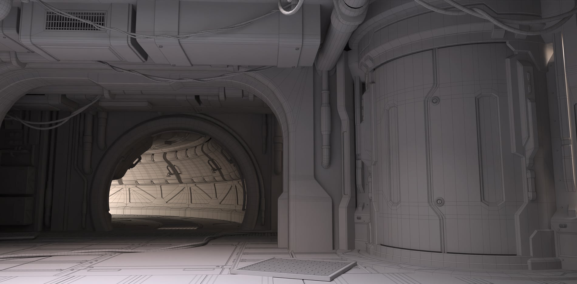 Cable Canyon Sci-Fi Environment | Daz 3D