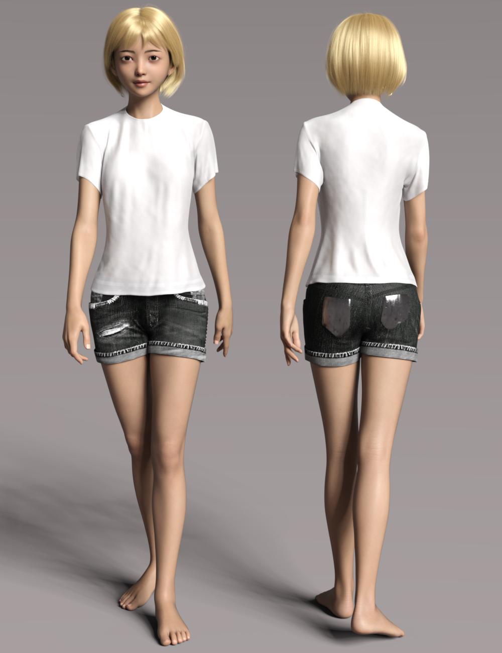 GN Teen Linmei HD for Genesis 9 | Daz 3D