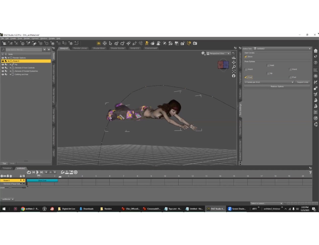 The Power of AniMate 2 : Animating with Precision in DAZ Studio | Daz 3D
