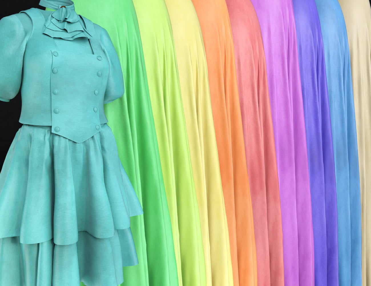 FSL Spooky Cute Realistic Clothing Shaders | Daz 3D