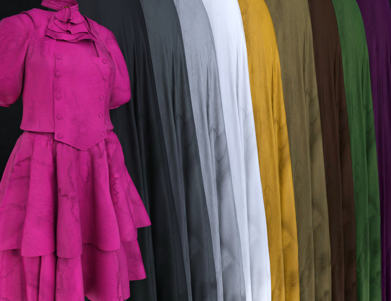 FSL Spooky Cute Realistic Clothing Shaders | Daz 3D