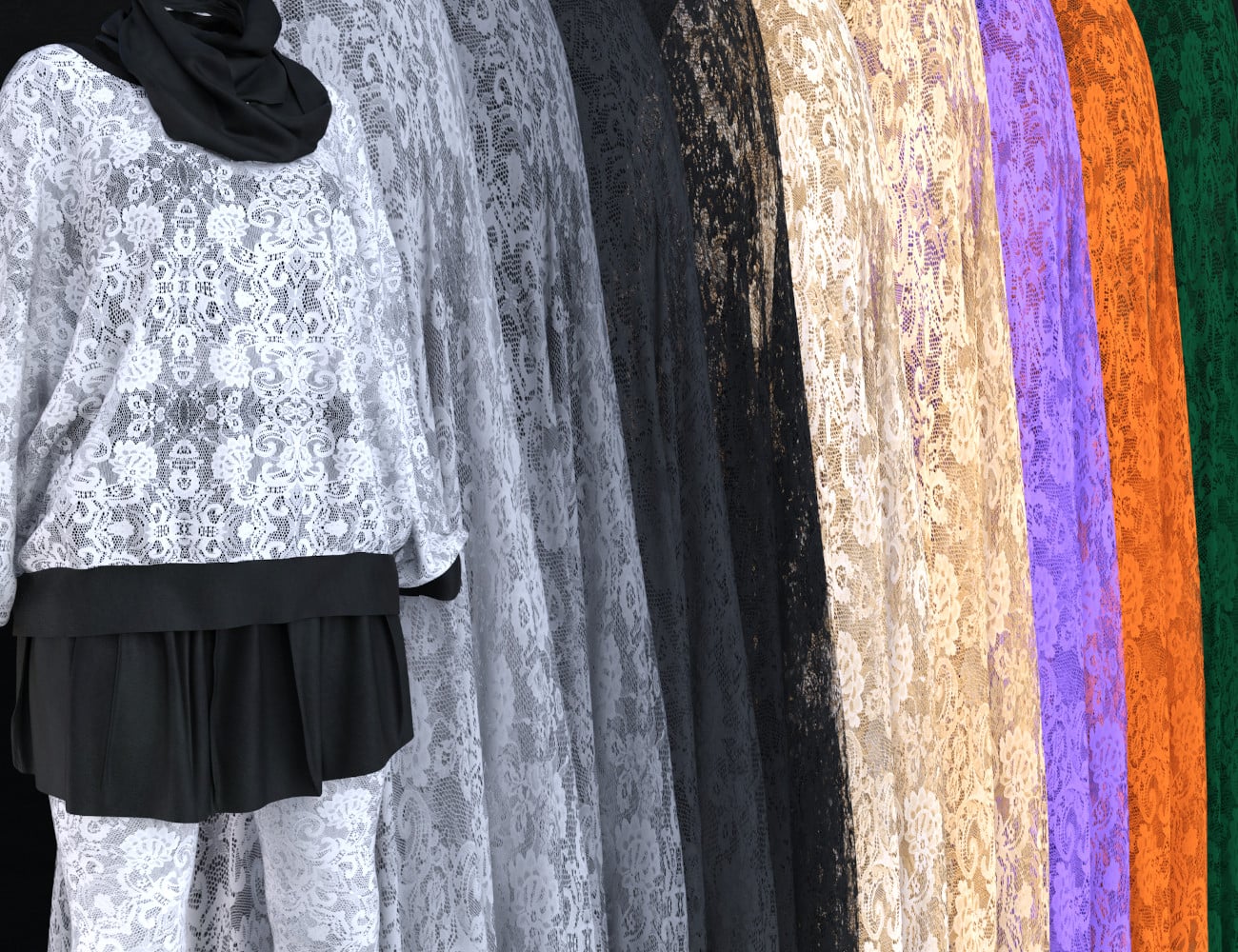 FSL Spooky Cute Realistic Clothing Shaders | Daz 3D