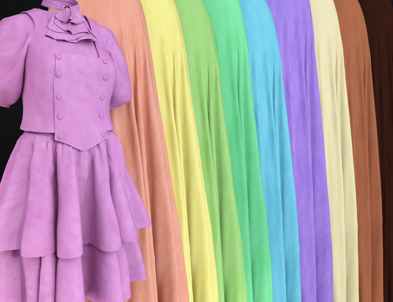 FSL Spooky Cute Realistic Clothing Shaders | Daz 3D