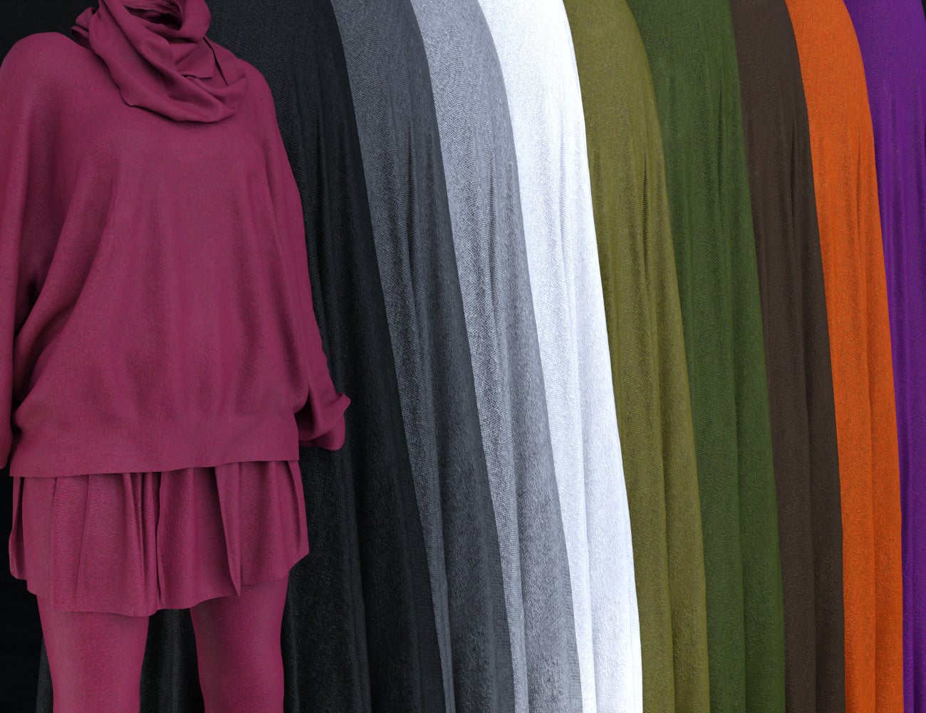 FSL Spooky Cute Realistic Clothing Shaders | Daz 3D