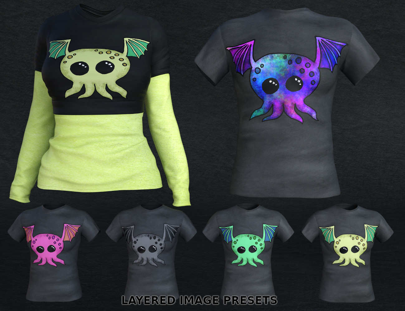 FSL Spooky Cute Realistic Clothing Shaders | Daz 3D