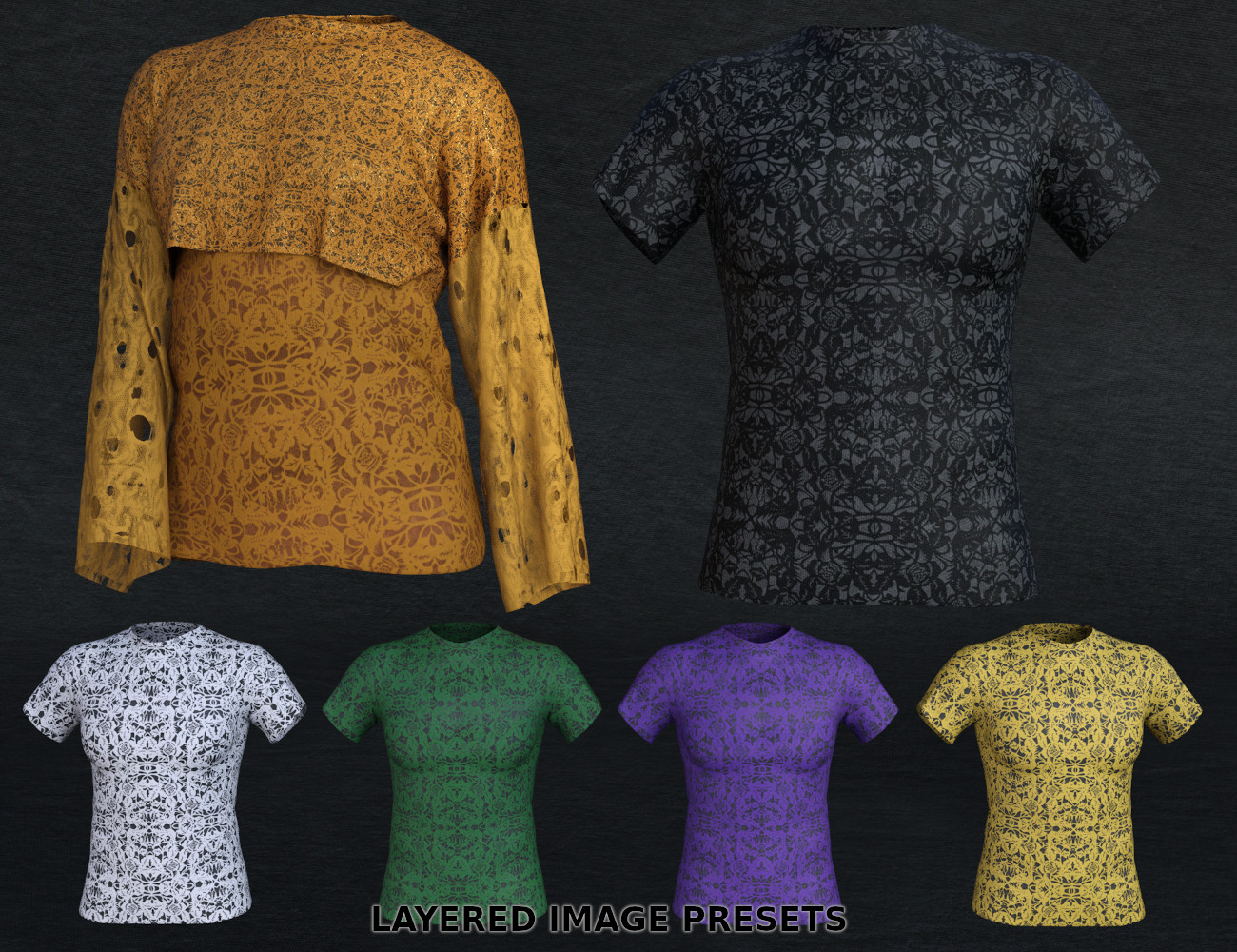 FSL Spooky Cute Realistic Clothing Shaders | Daz 3D