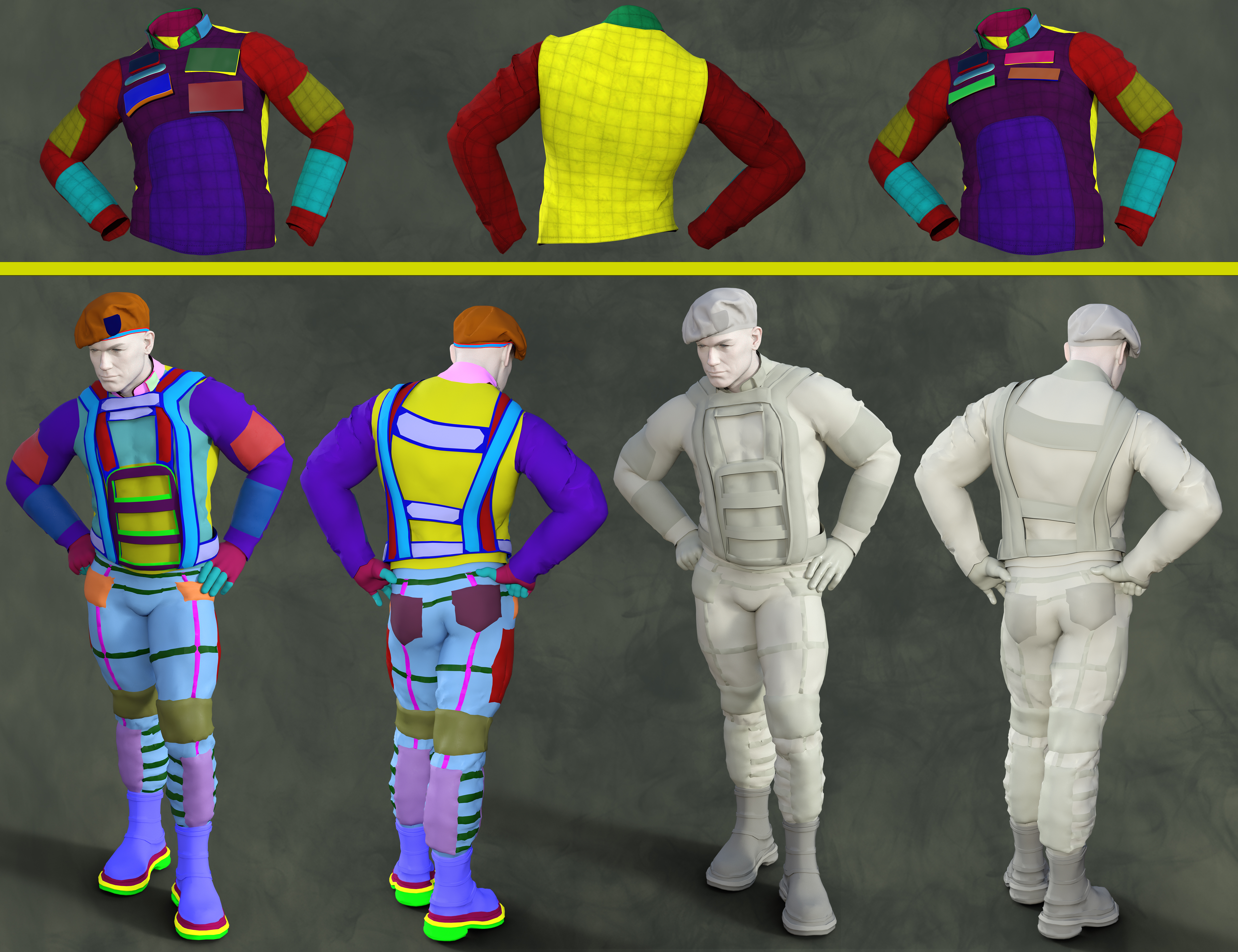 Space Cardell Outfit for Genesis 9 | Daz 3D