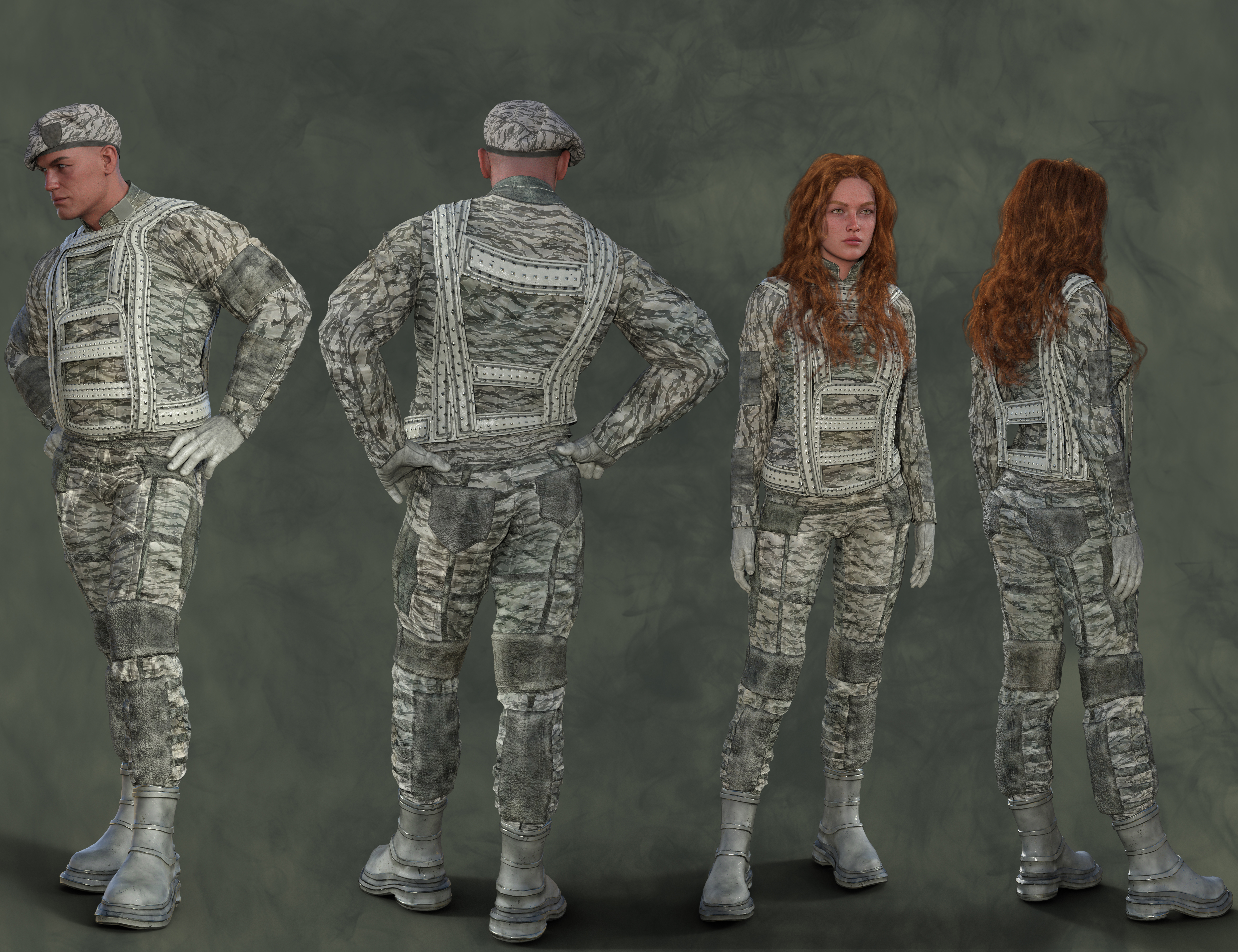 Space Cardell Addon Camo | Daz 3D