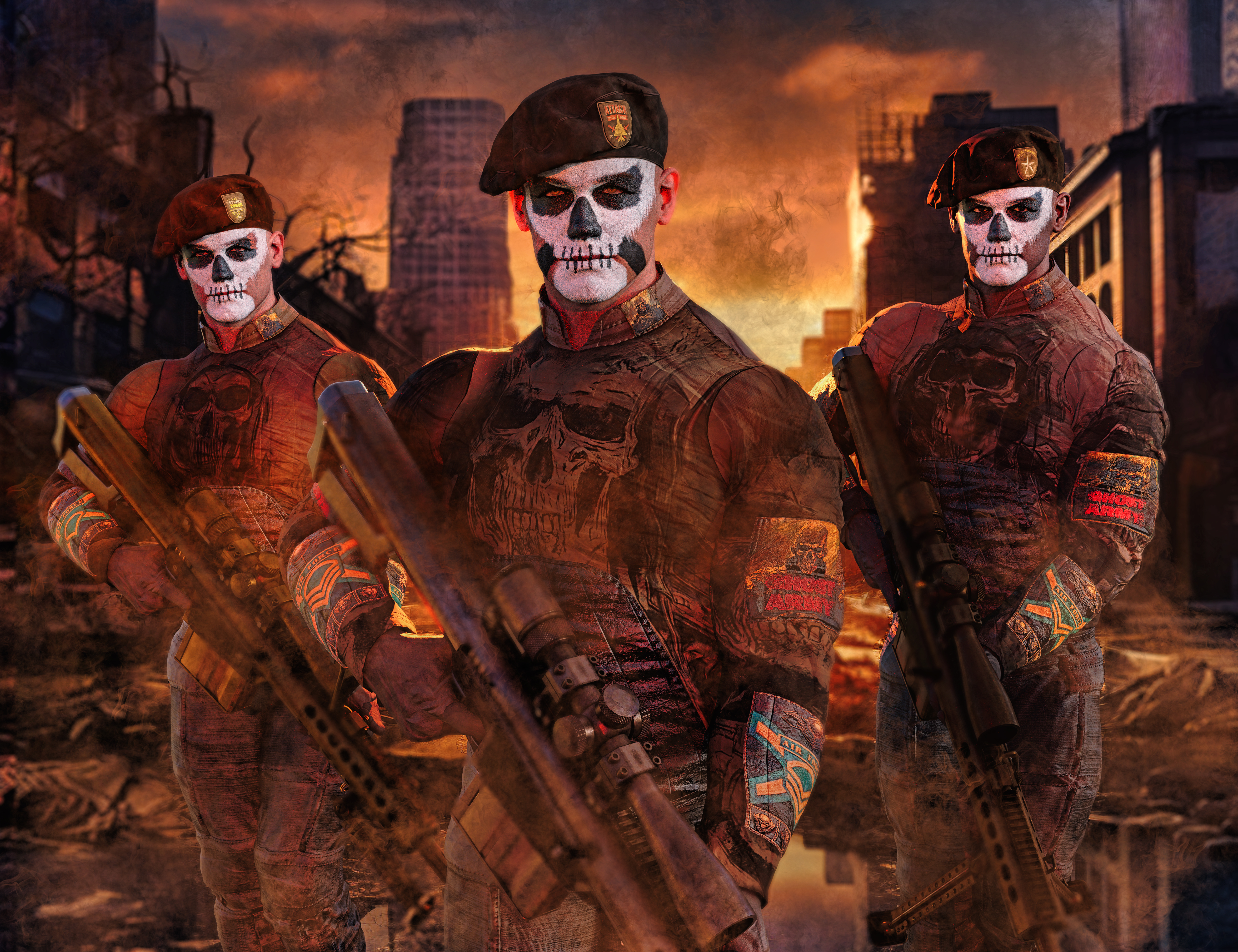 Space Cardell Addon Ghosts Units | Daz 3D