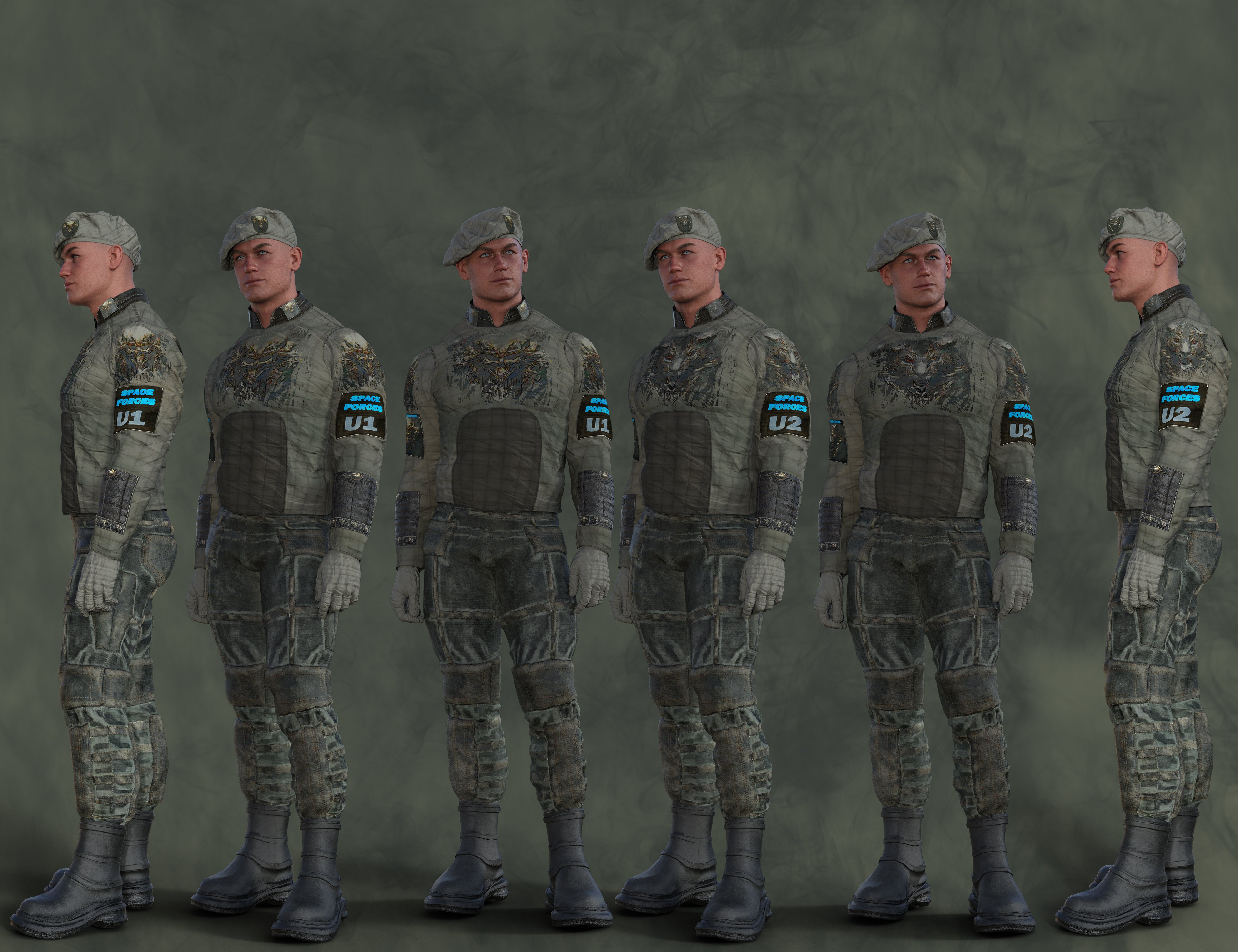 Space Cardell Addon Ghosts Units | Daz 3D