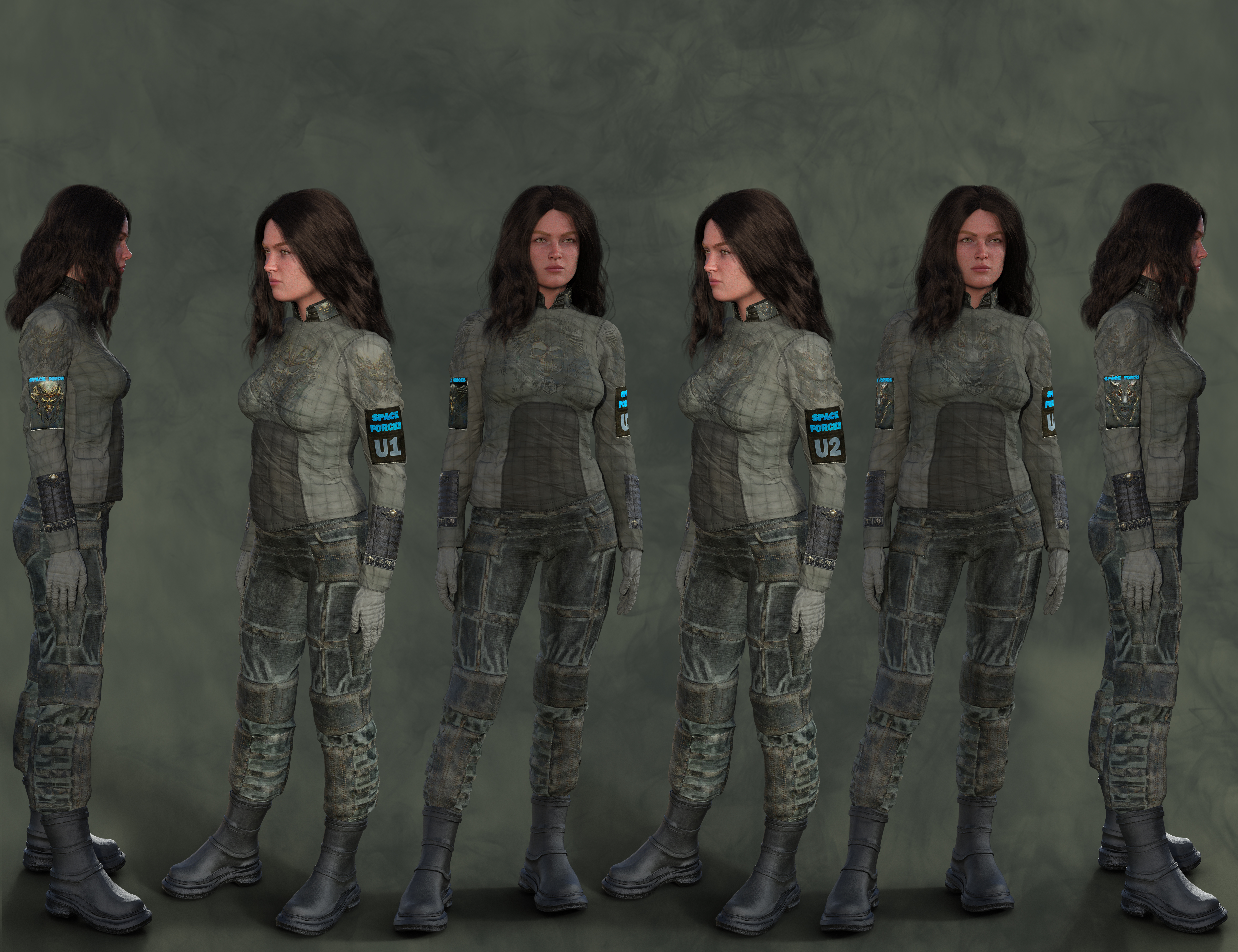 Space Cardell Addon Ghosts Units | Daz 3D