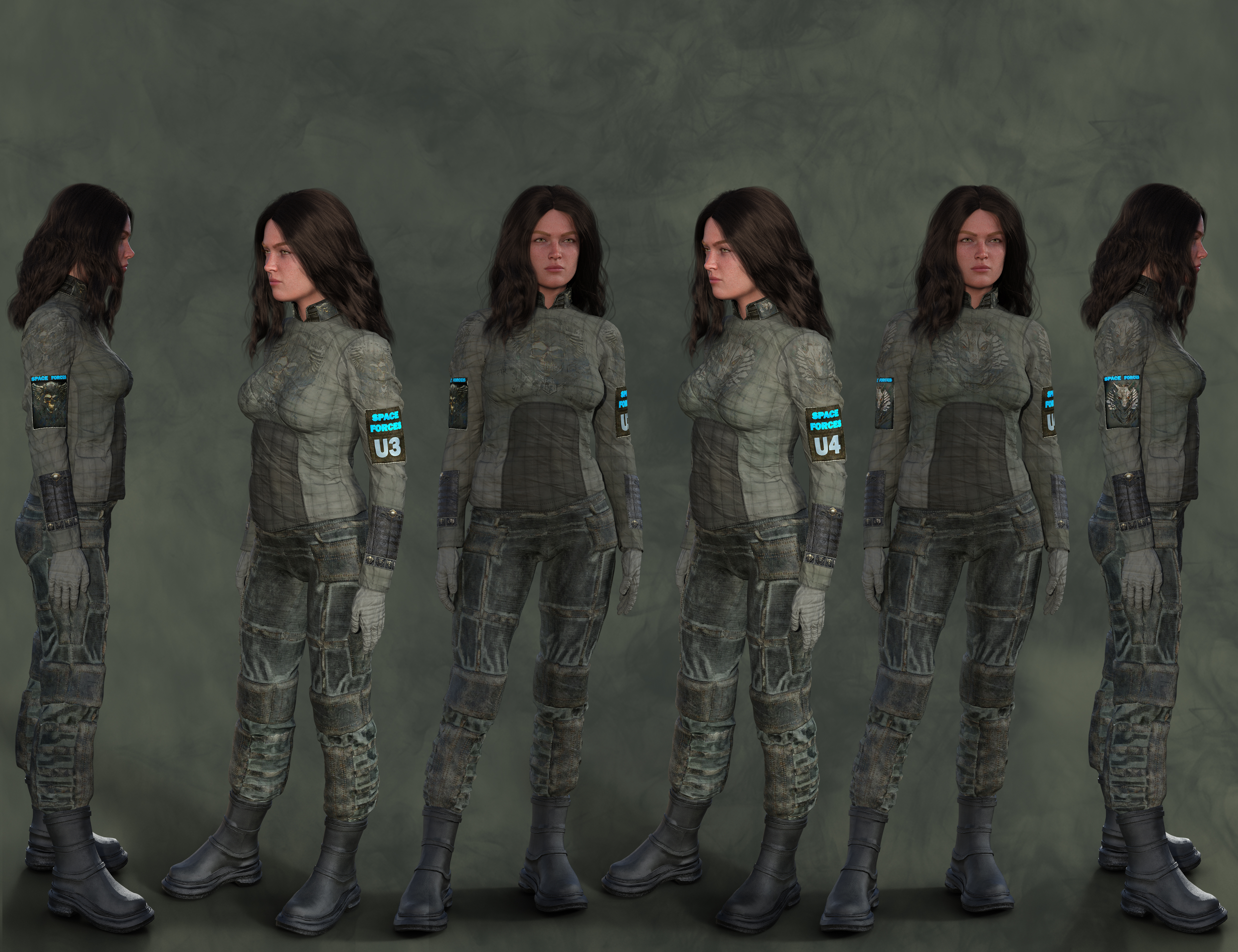 Space Cardell Addon Ghosts Units | Daz 3D