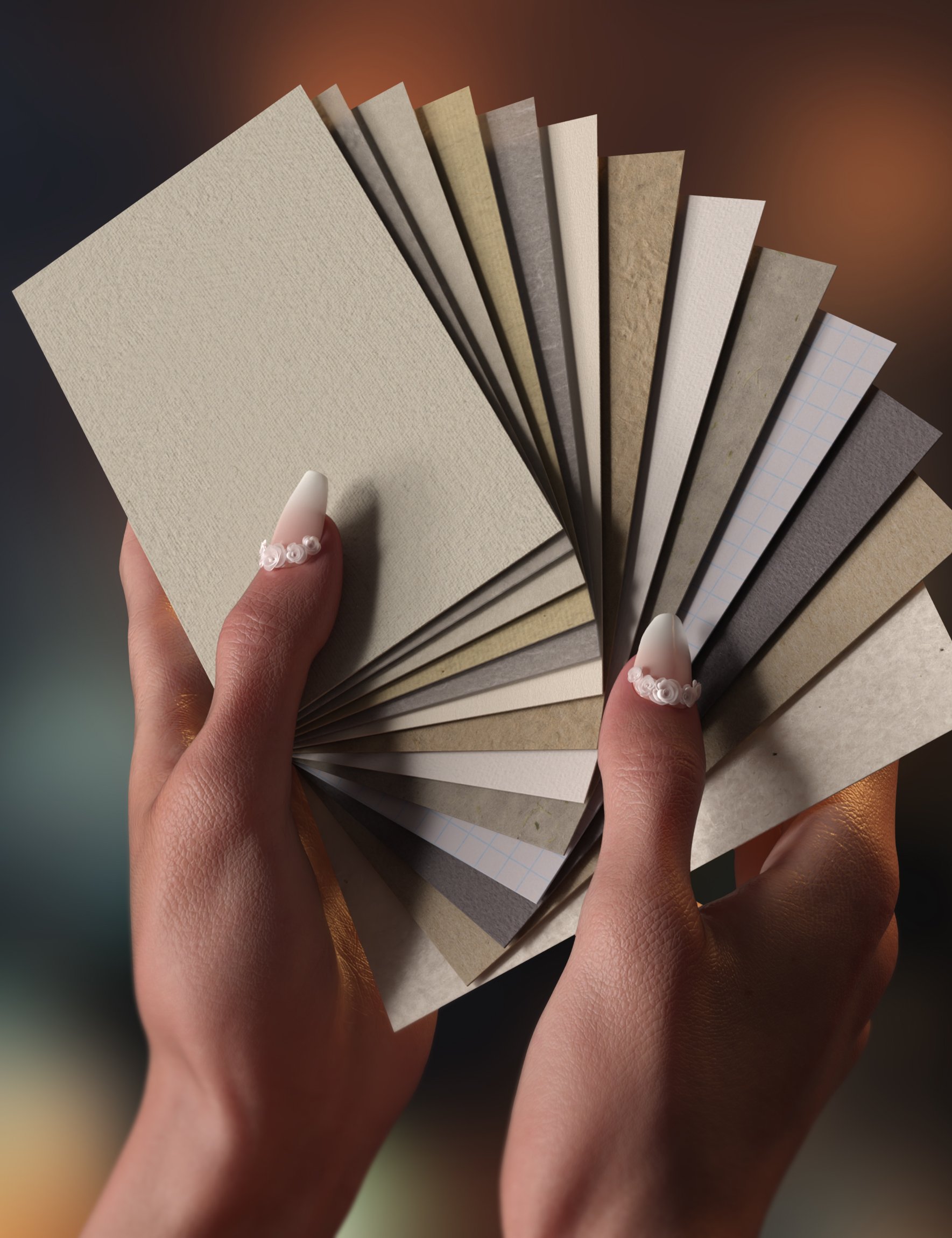 FC2C PBR Paper Shaders | Daz 3D