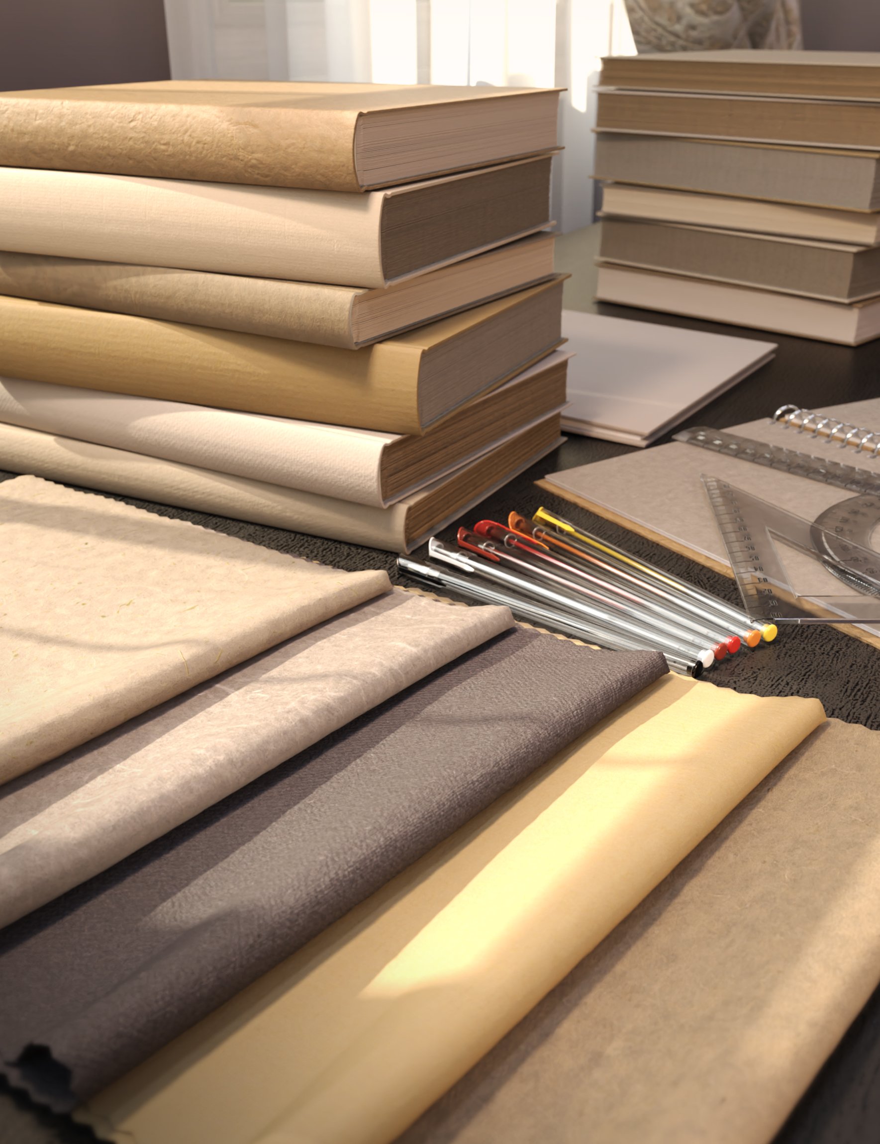 FC2C PBR Paper Shaders | Daz 3D