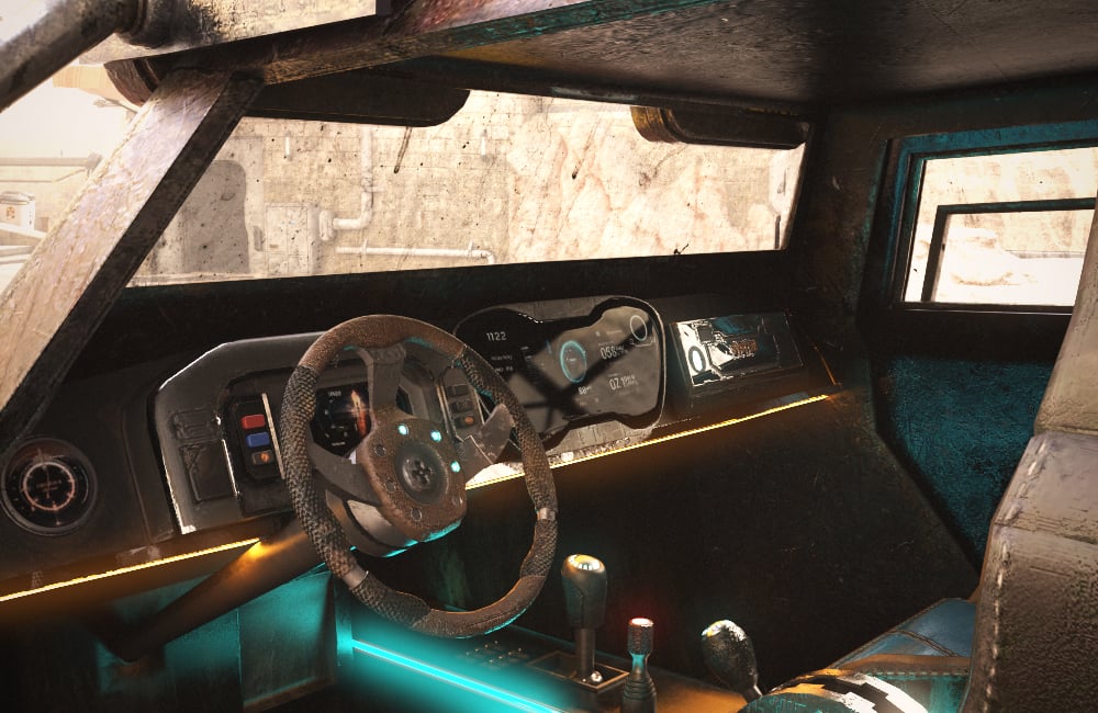 XI Cyberpunk Offroader | Daz 3D