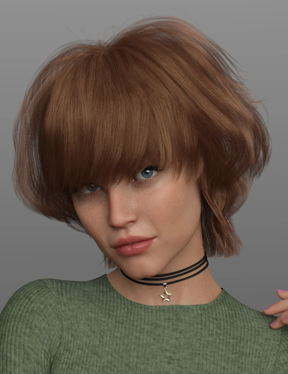 Akemi Baby Hair for Genesis 9 | Daz 3D