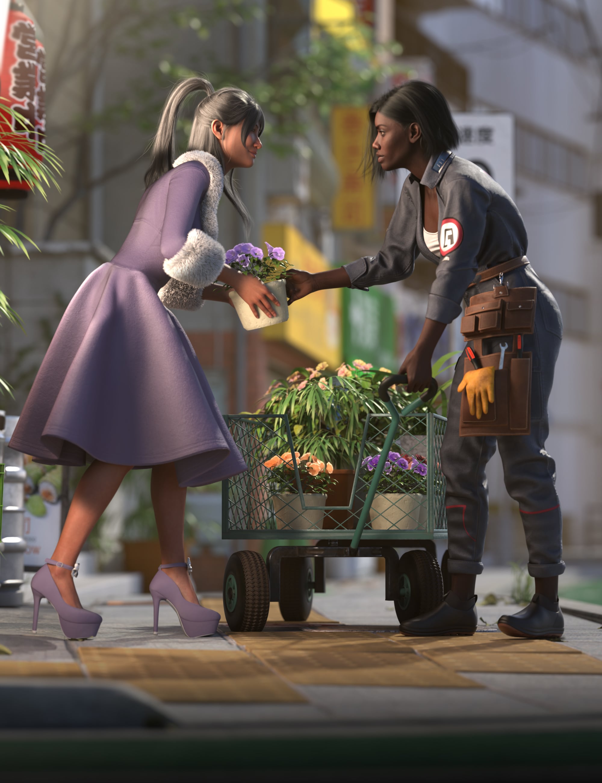 Trollies Dollies and Carts | Daz 3D